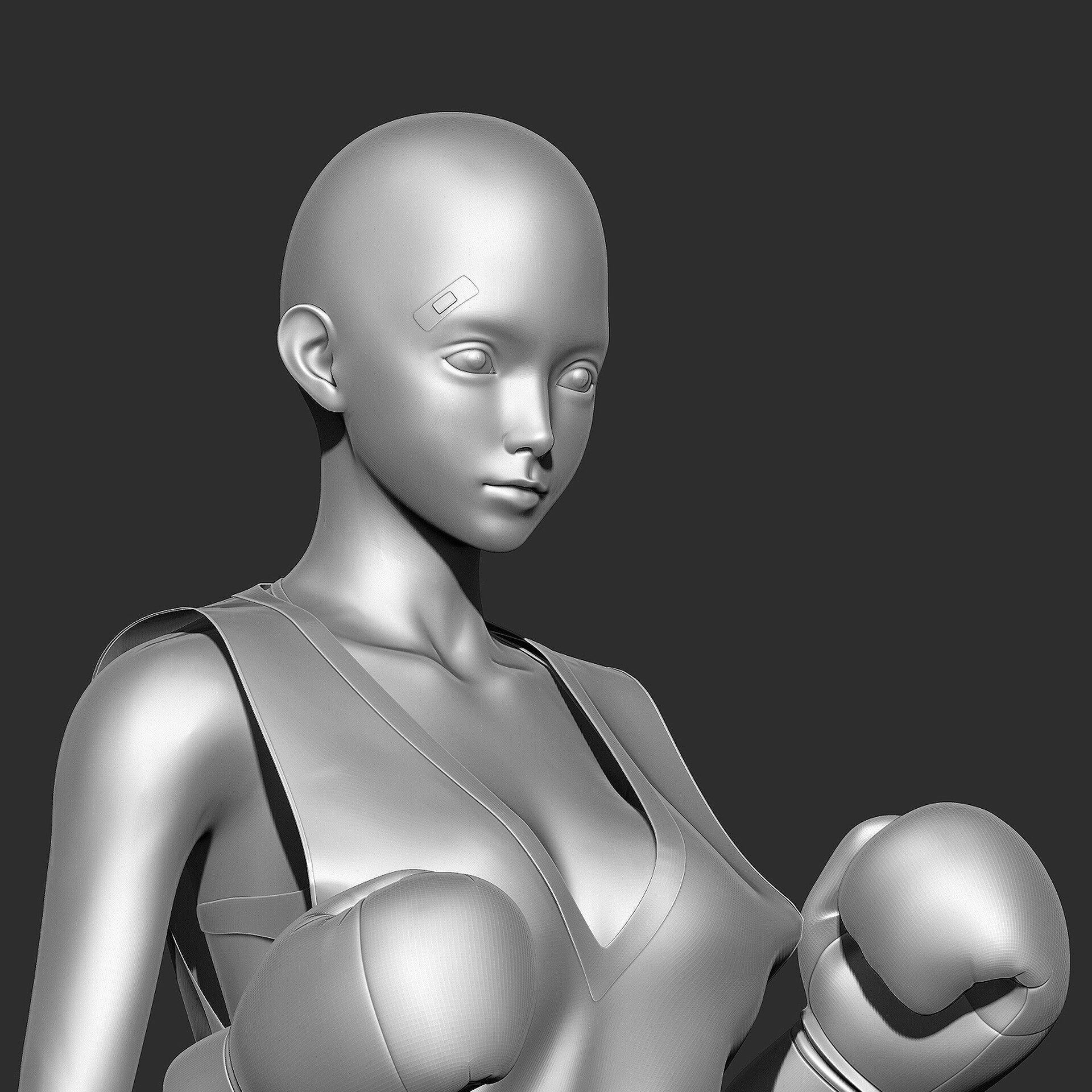 ArtStation - Boxing Girl