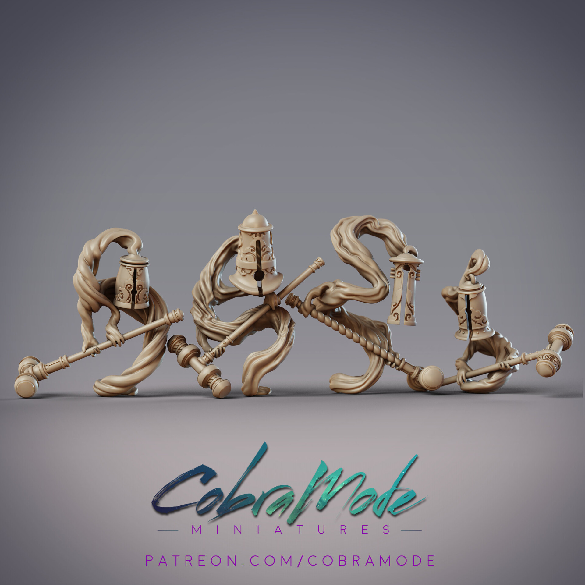 ArtStation - Bell Sentry Tsukumogami