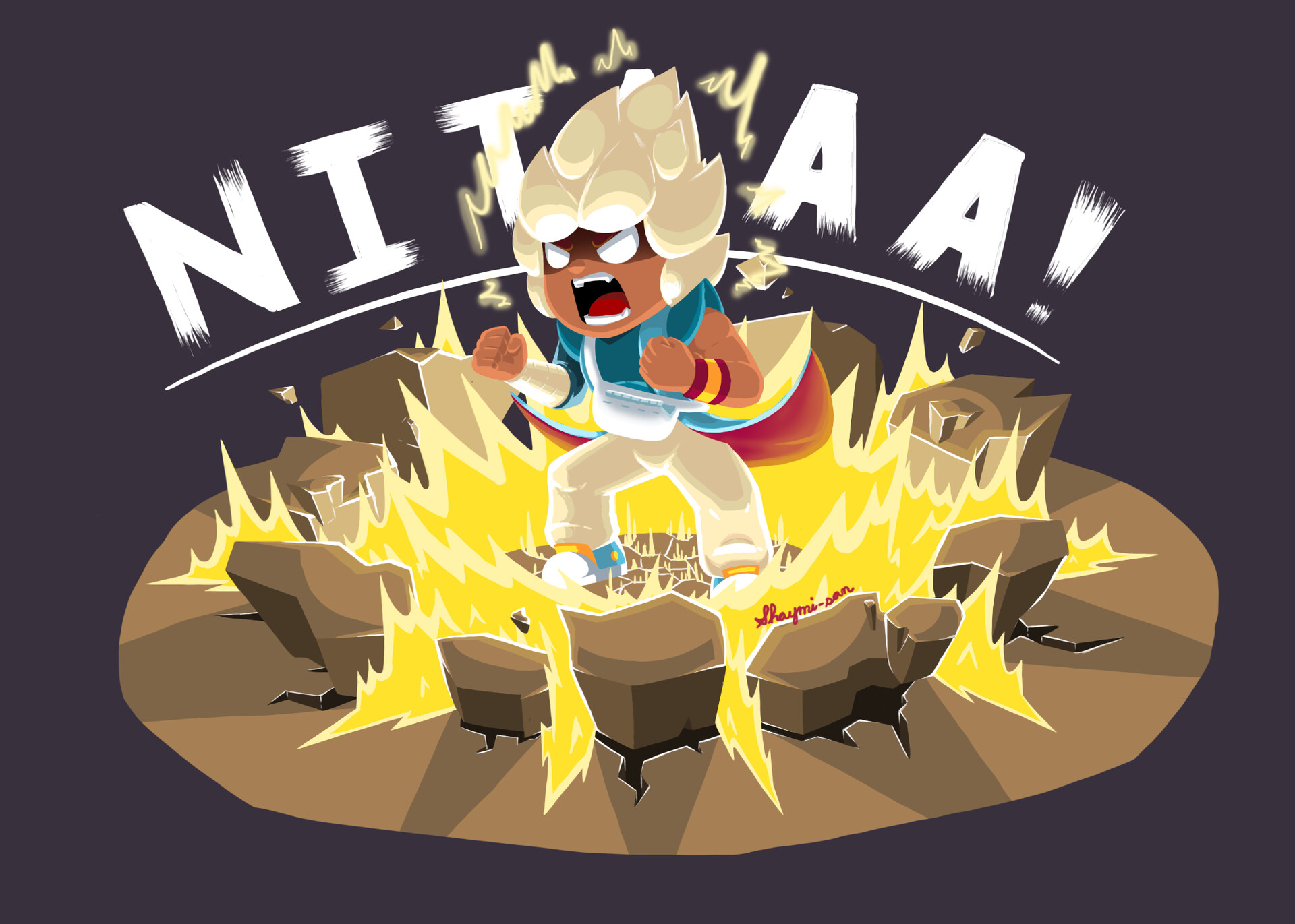 ArtStation - Super Saiyan Nian Nita