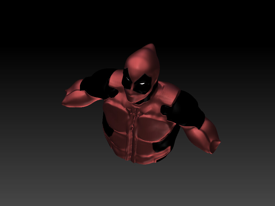 Deadpool zbrush training by John Mcthirland — ProUser.Me