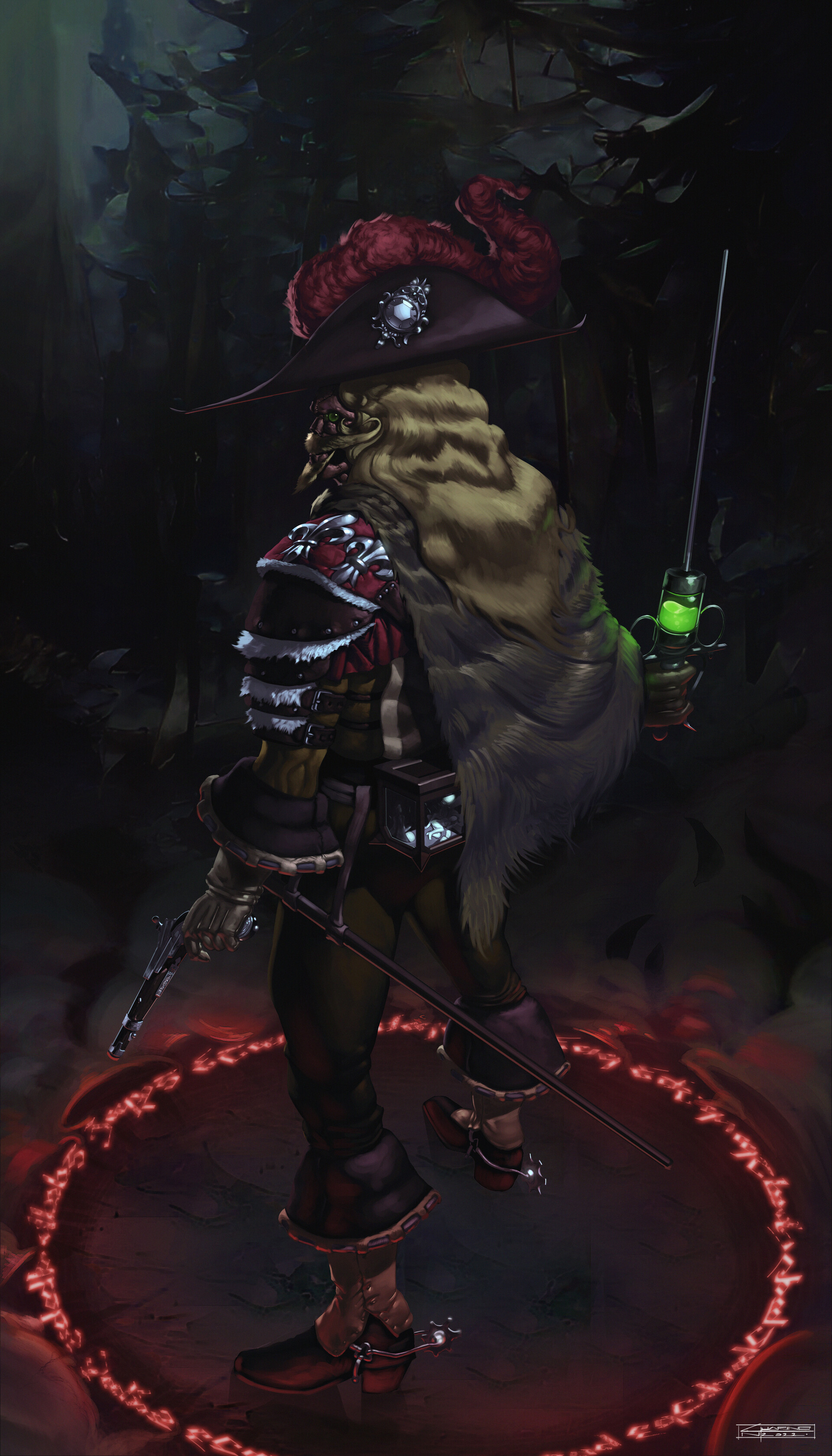 ArtStation - Royal musketeer