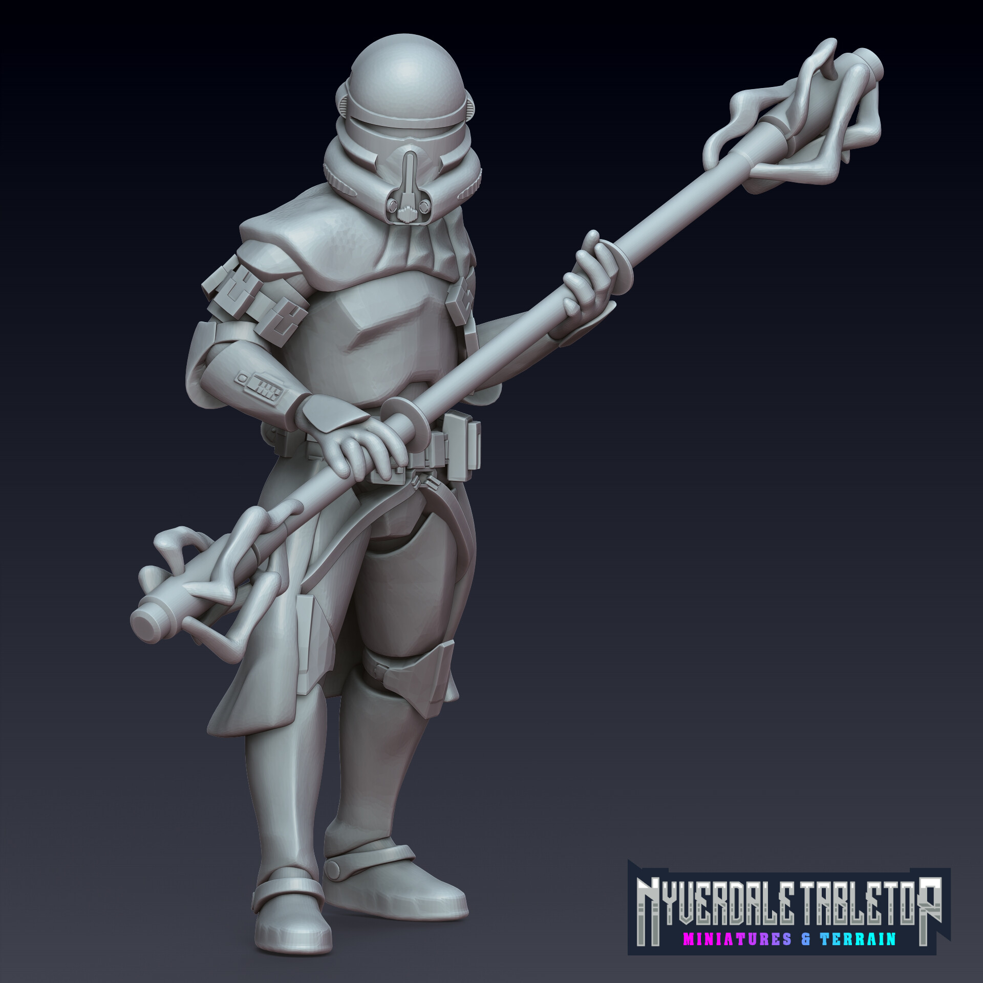 ArtStation - Purge Electro Staff III