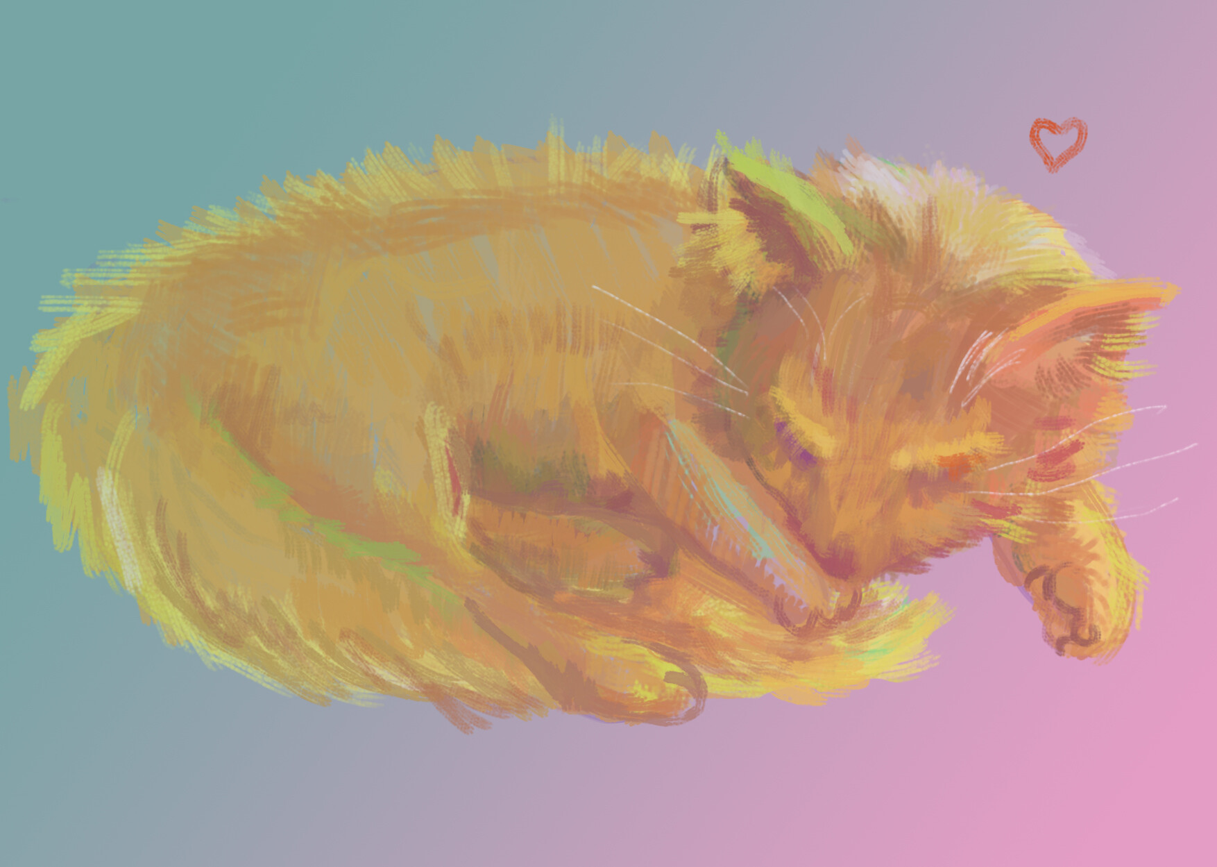 ArtStation - The little foxy-cat