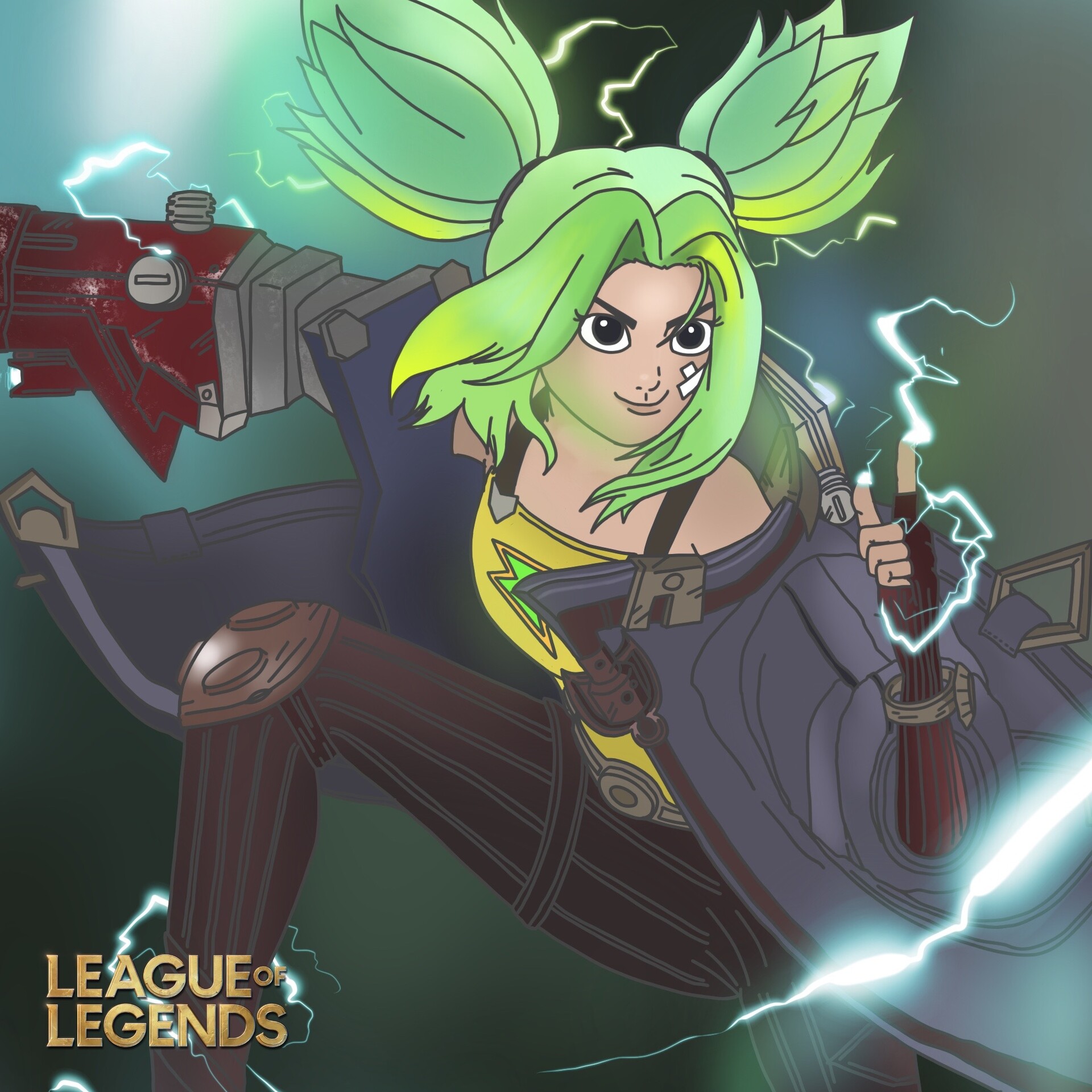 ArtStation - League of Legends Jerry