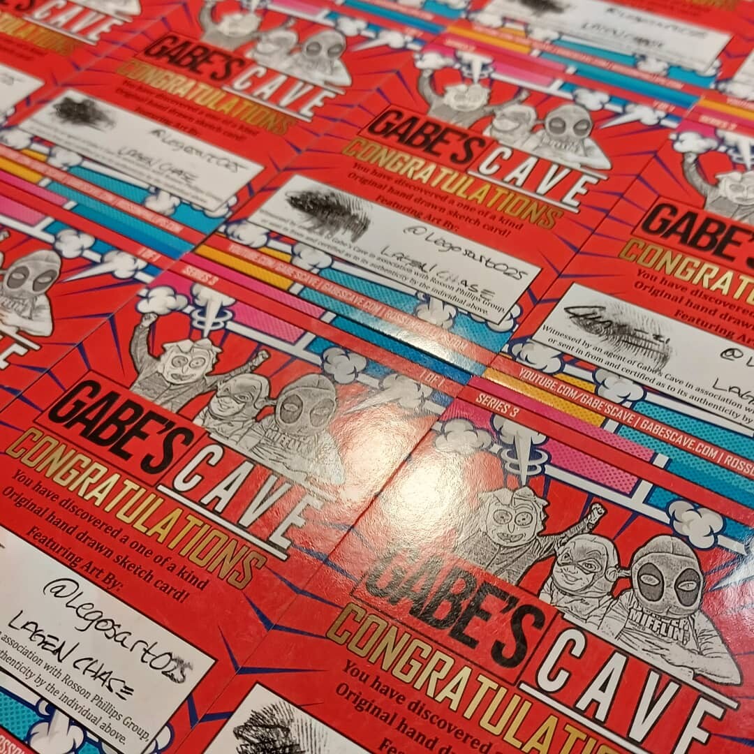 Lagen Chase - Gabes Cave Sketch Card Project