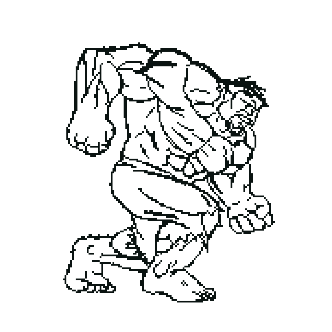 how to draw hulk pixel art