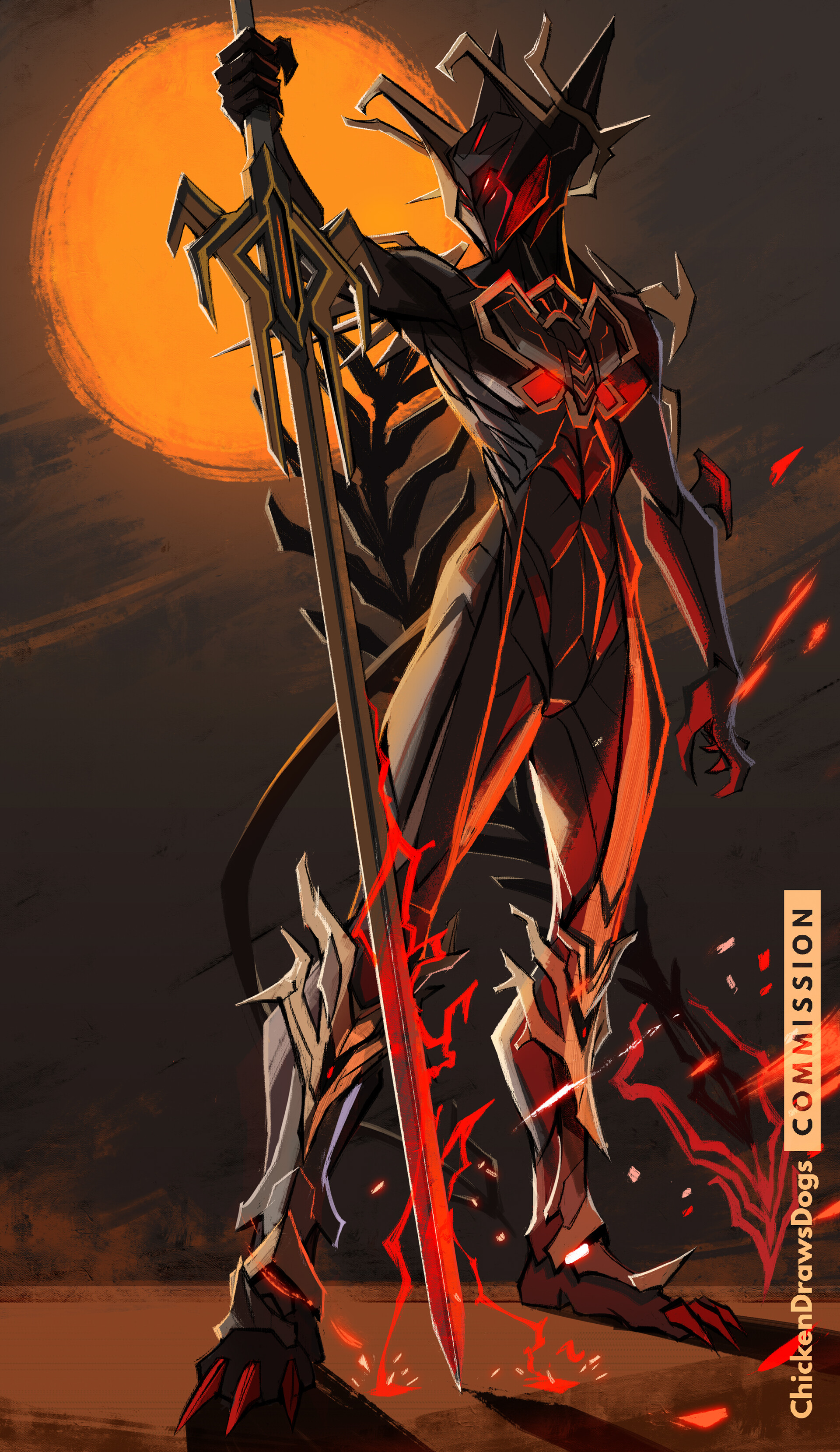 Chicken Draws Dogs - WARFRAME