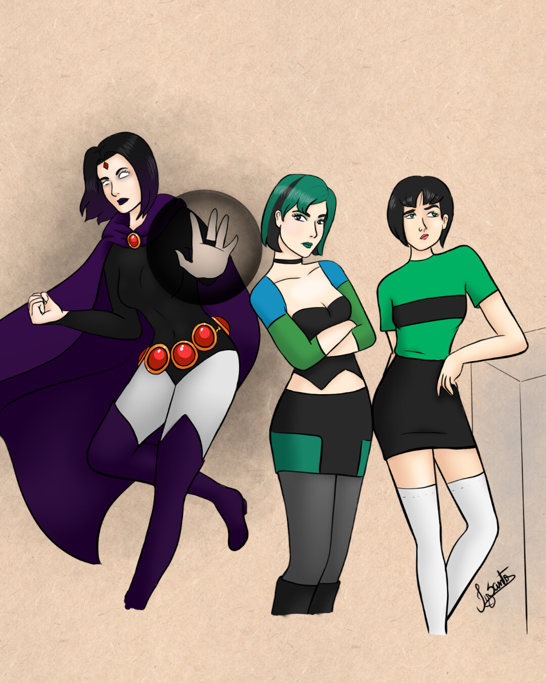 ArtStation - Goth Girls