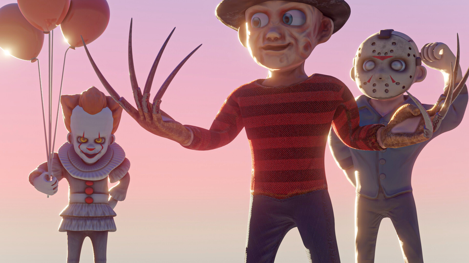 ArtStation - Horror Sweet Characters