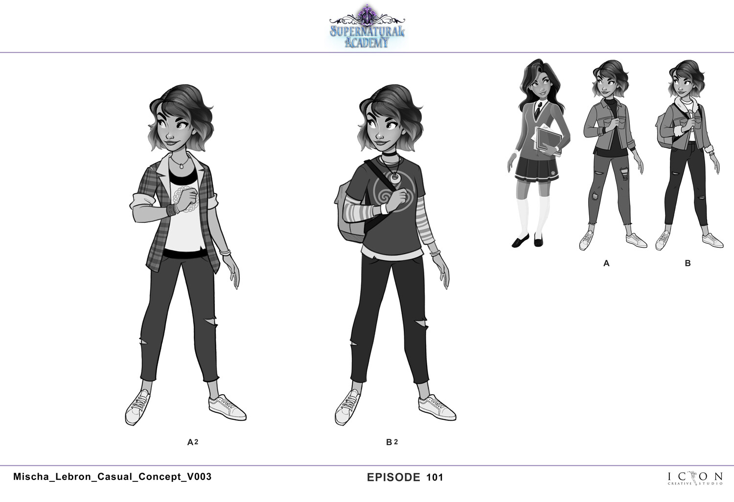 supernatural academy coloring pages