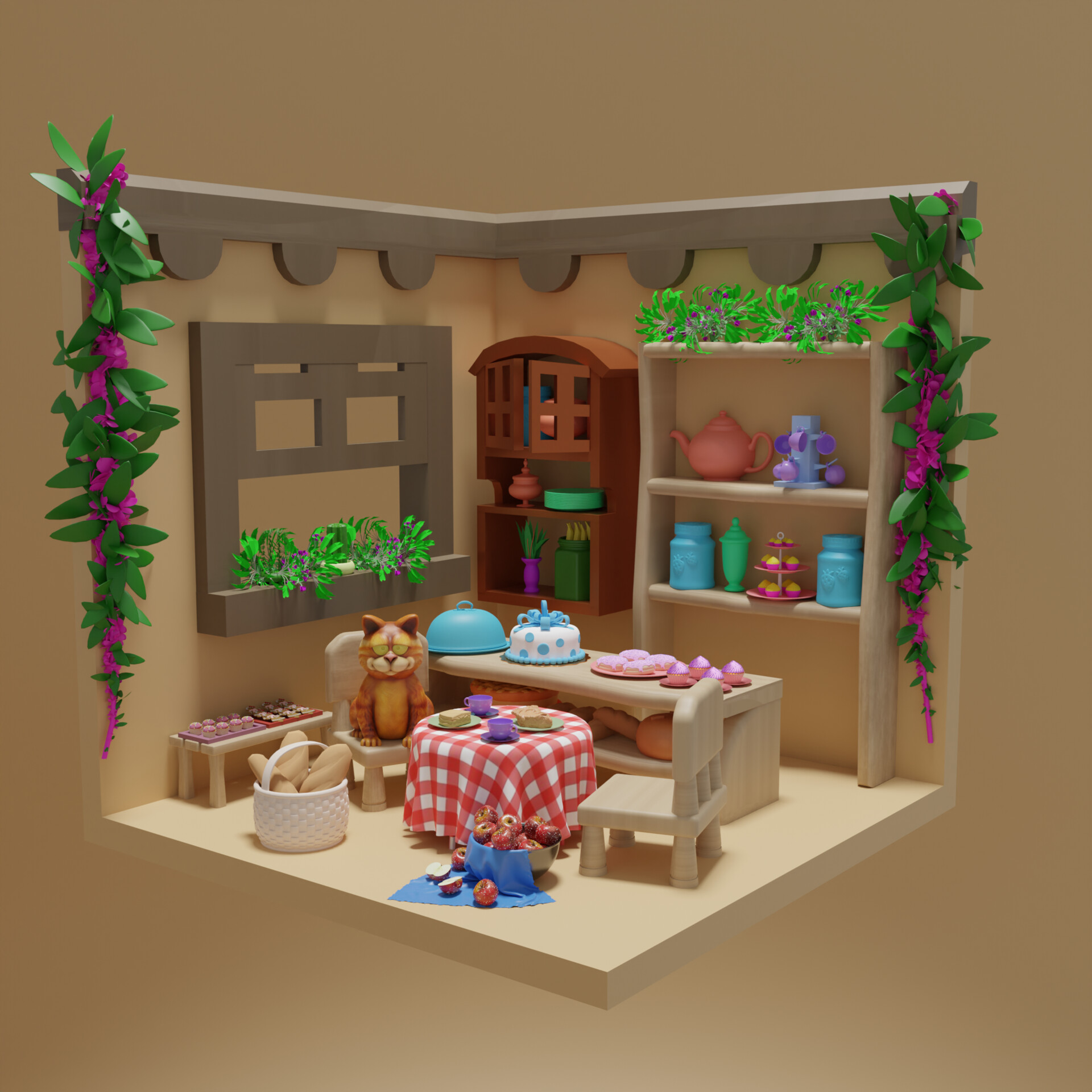 ArtStation - Cat's Kitchen