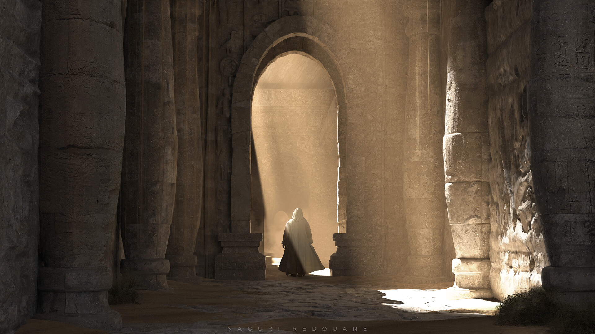 ArtStation - Egyptain temple