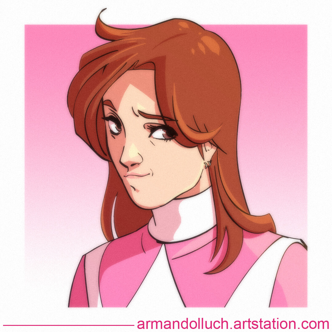 ArtStation - Pink Ranger
