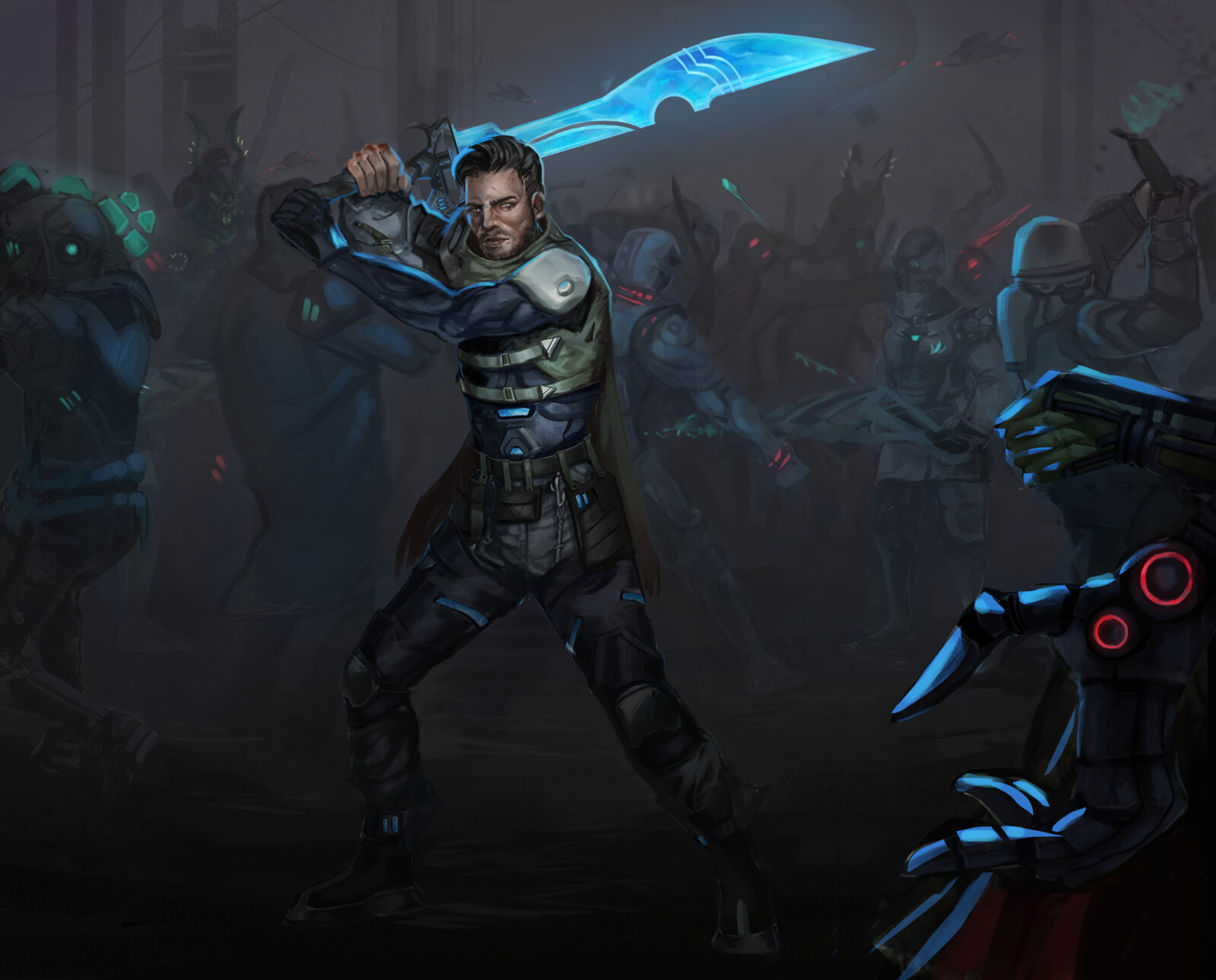 Michela Borghetti - The Battle of Helm's Deep Sci-fi