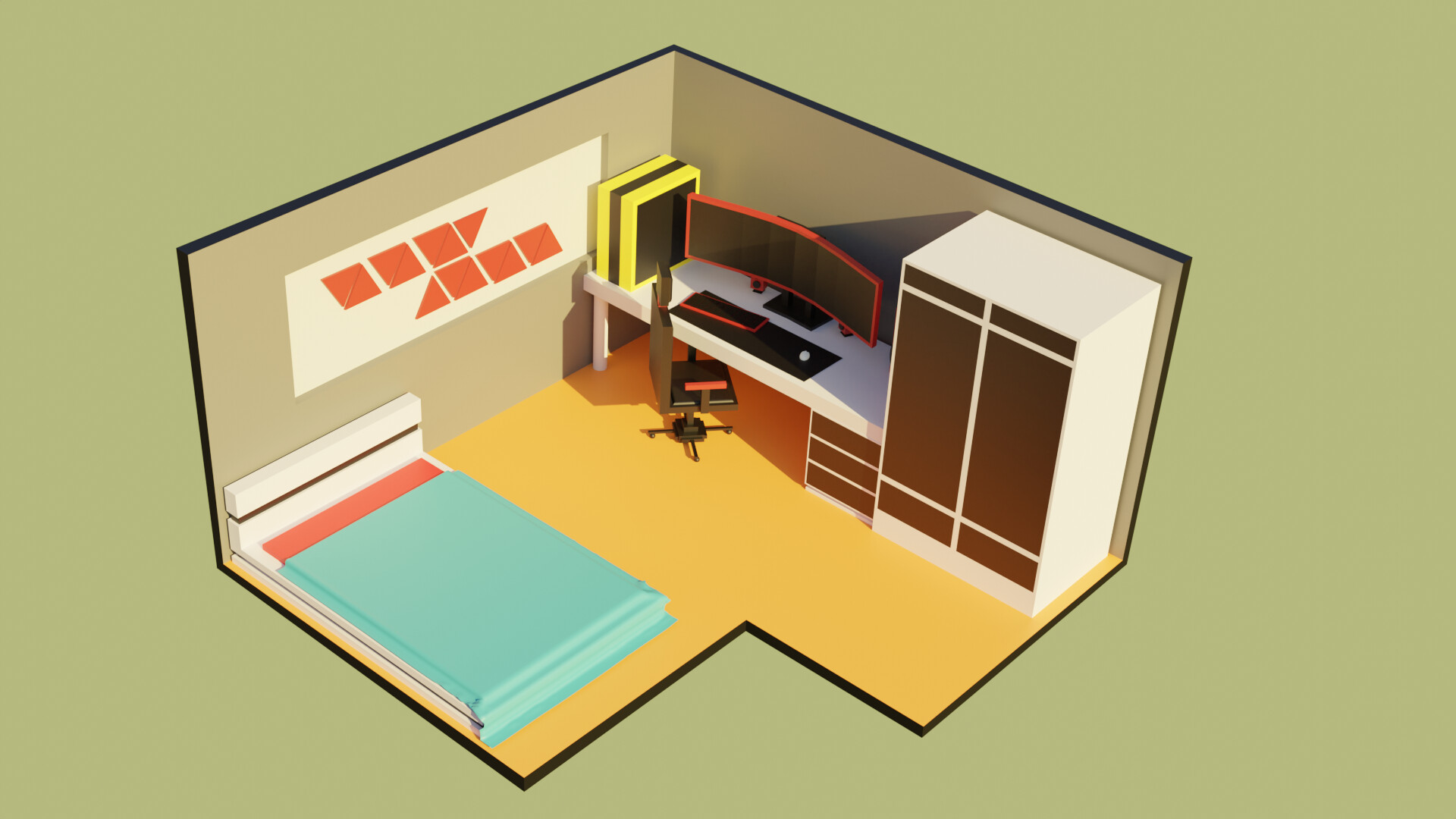 ArtStation - Gamer Room