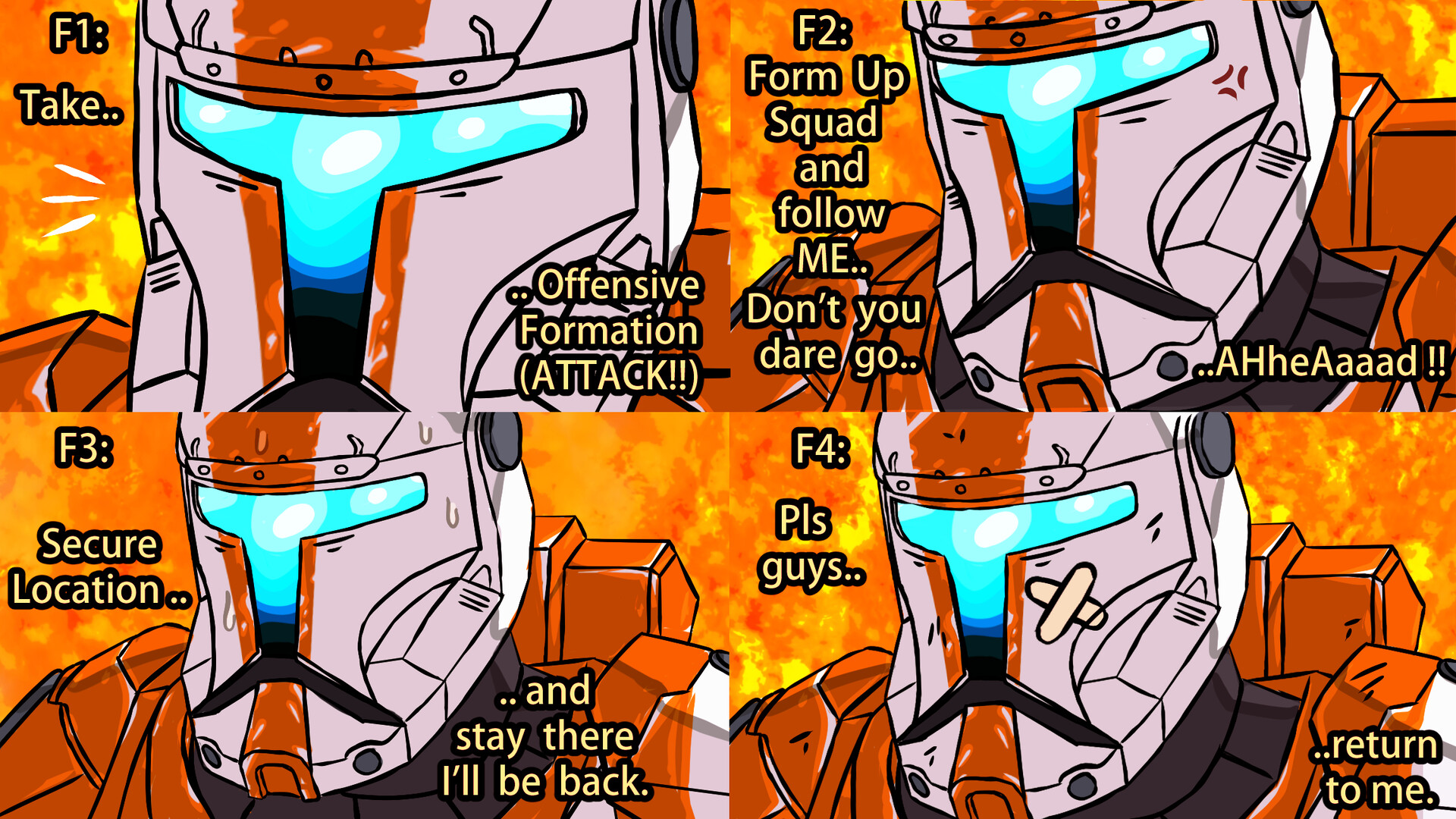 Star Wars Republic Commando Scorch Quotes