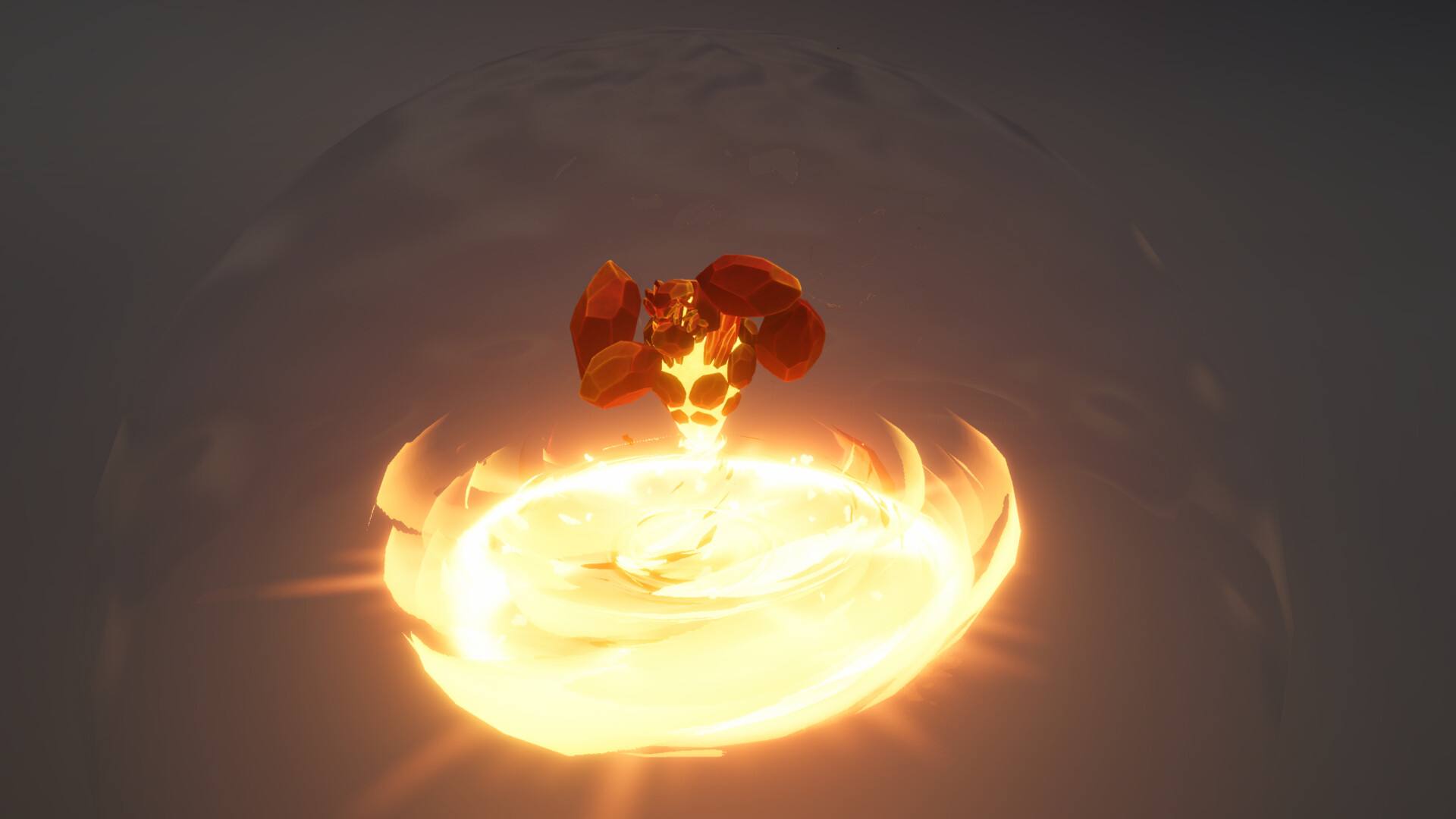Pedro Bezerra - Fire Demon Model, Textures and VFX - Runewatch