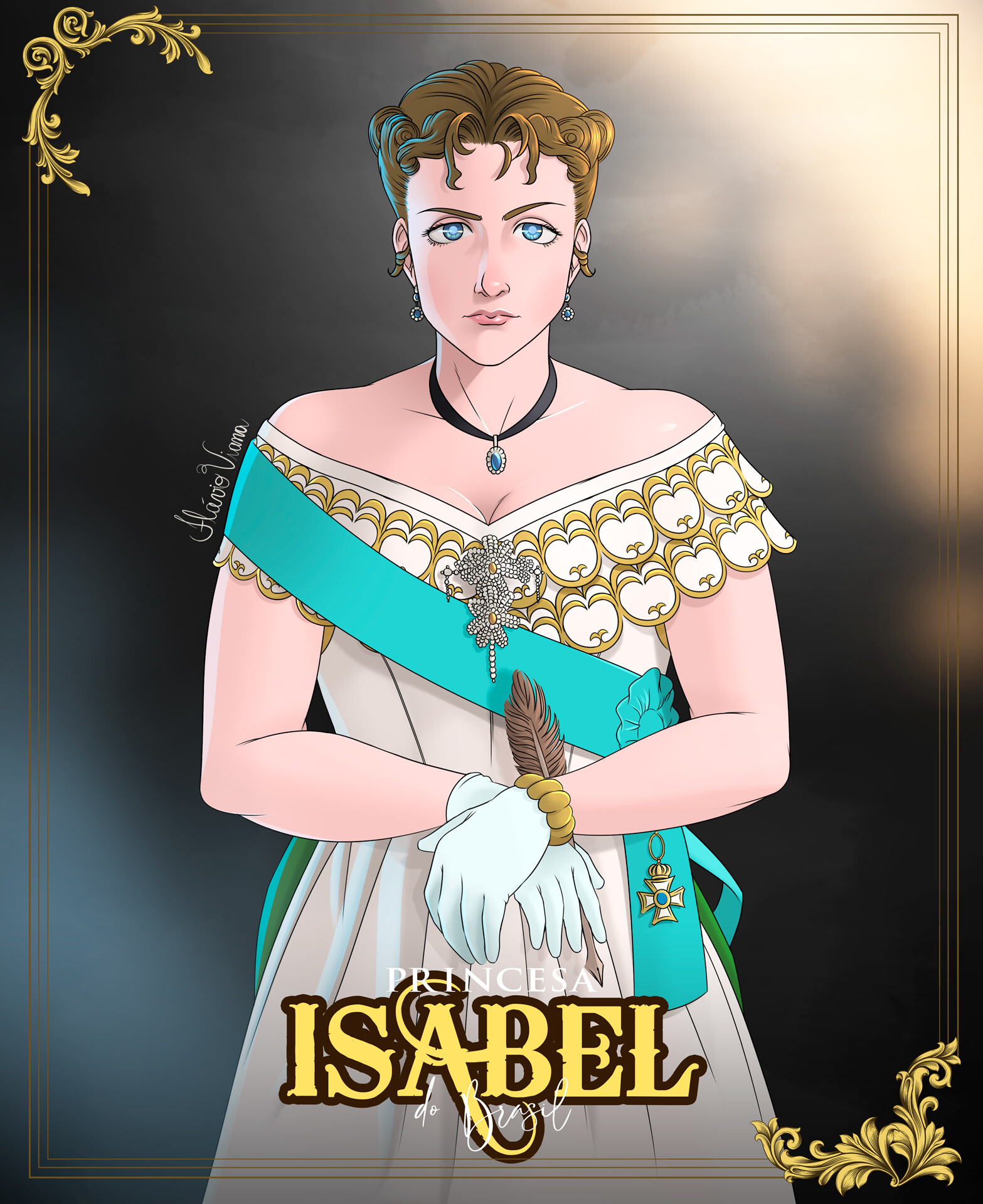 ArtStation - Princess Isabel of Brazil