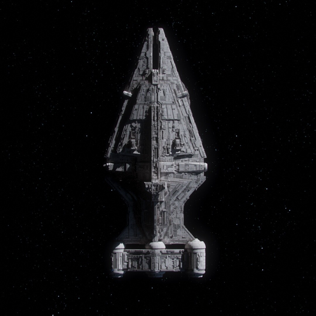 Christopher Fraser - Imperial Light Cruiser by Shturman (render)