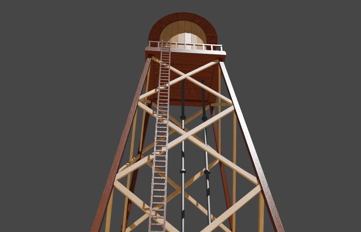 ArtStation - Water Tower