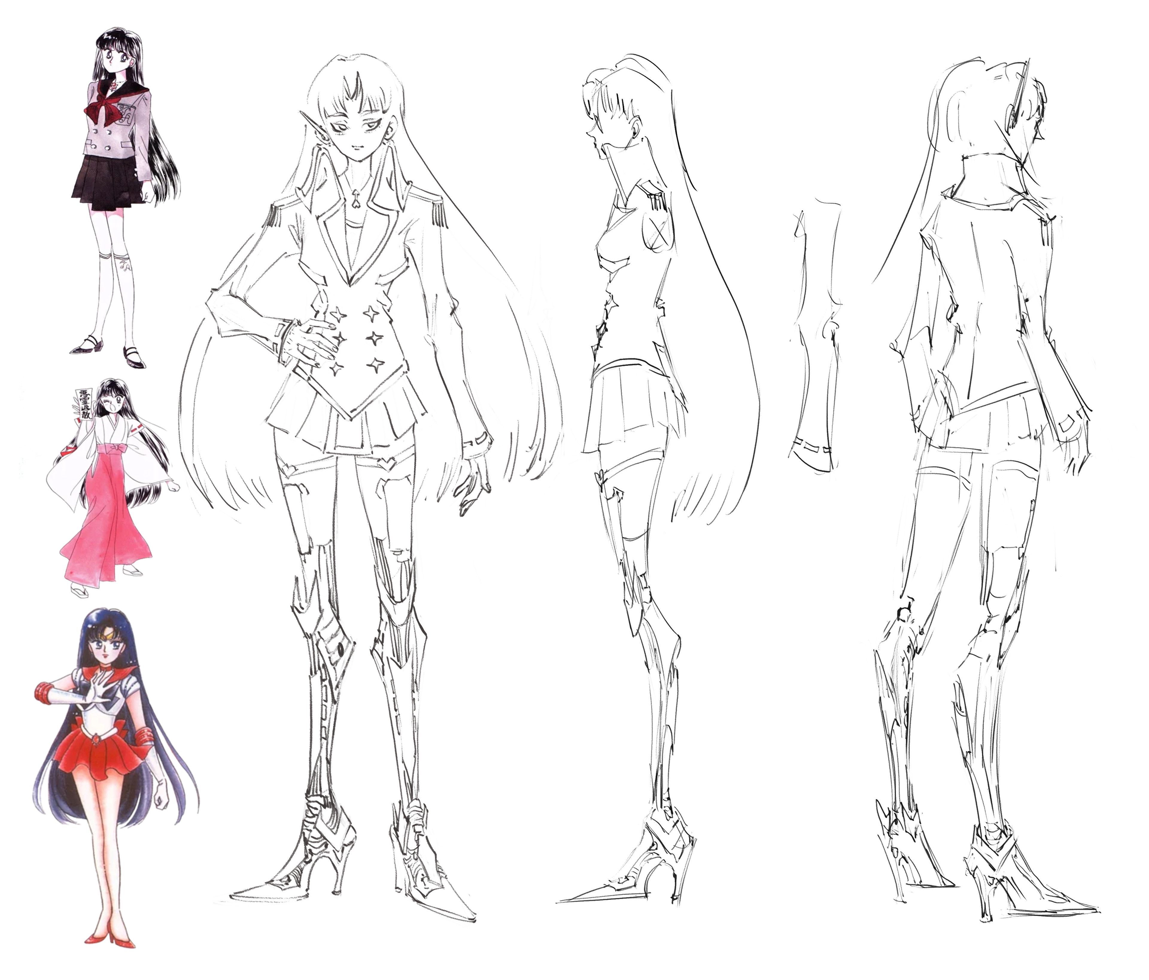 Sailor Moon Character Designs