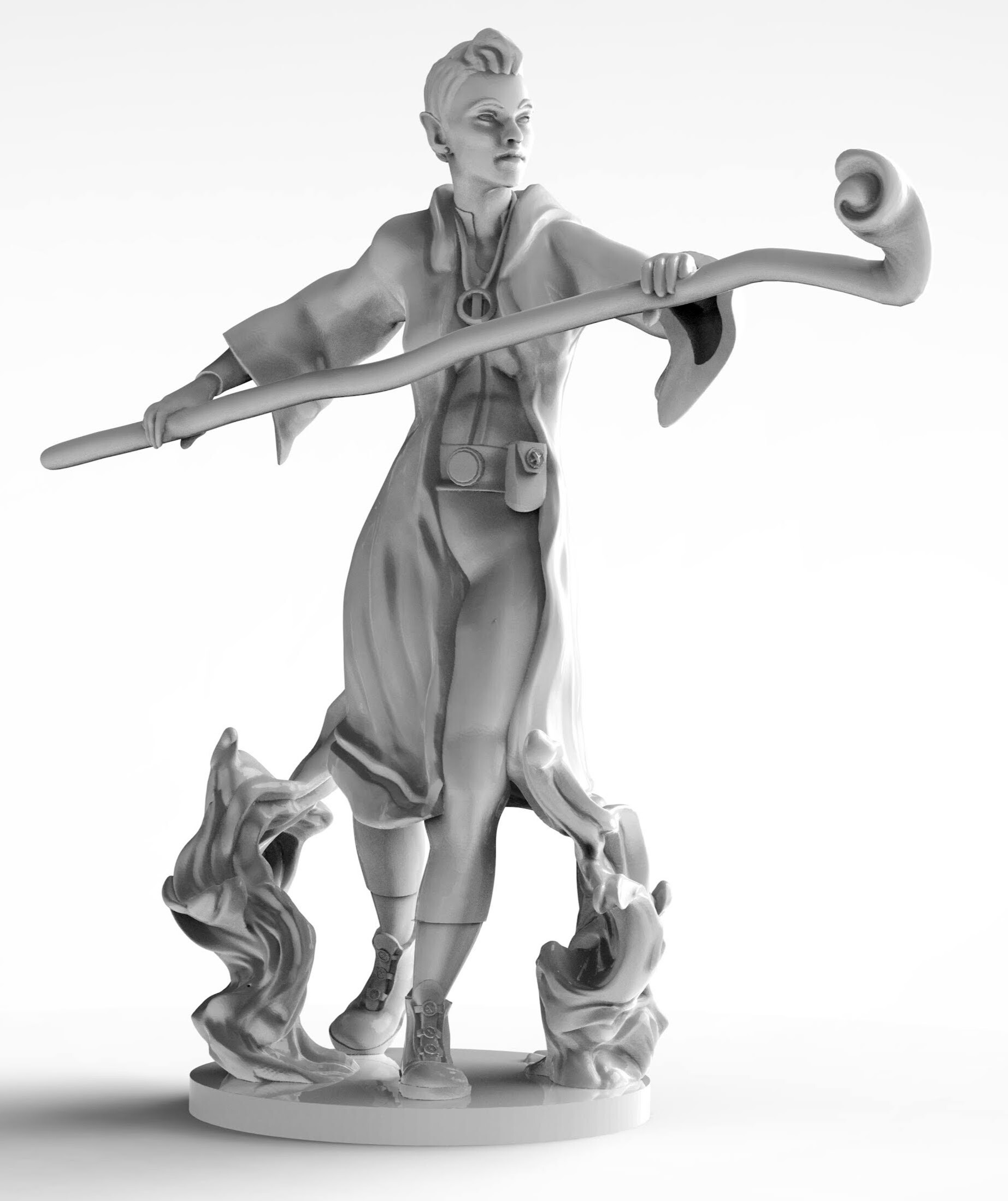 ArtStation - Elven wizard