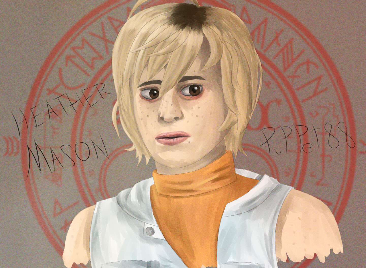 ArtStation - Heather Mason - Silent Hill 3 Fanart