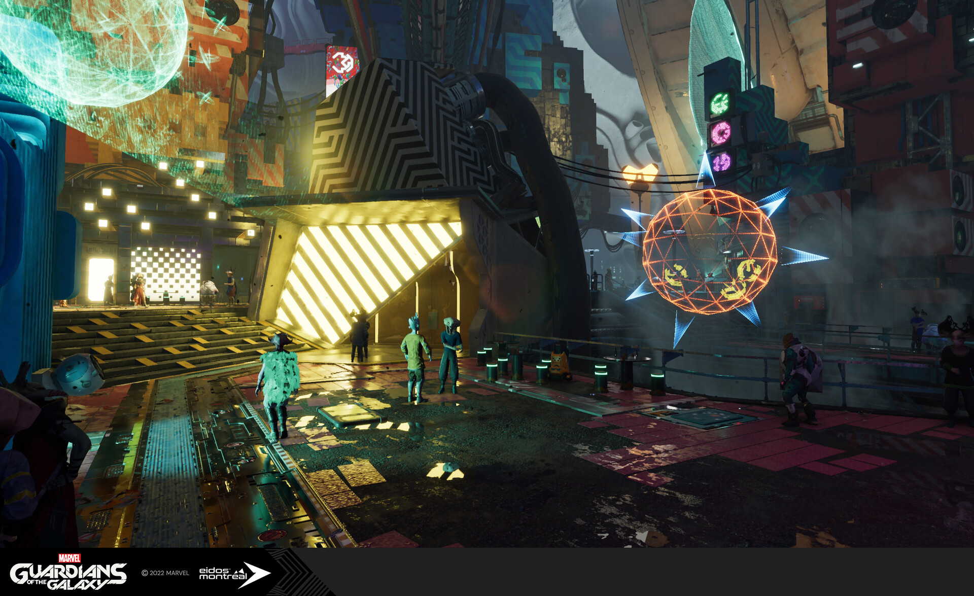 Marvel’s Guardians of the Galaxy — Knowhere — Various sections by ...