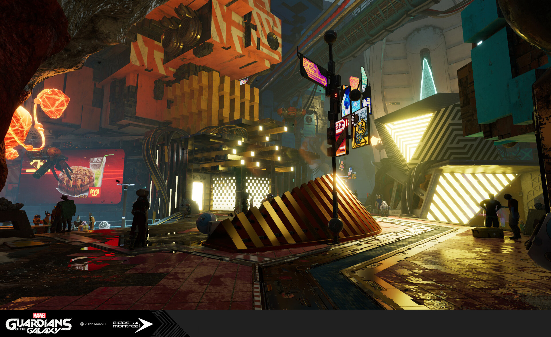 Marvel’s Guardians of the Galaxy — Knowhere — Various sections by ...