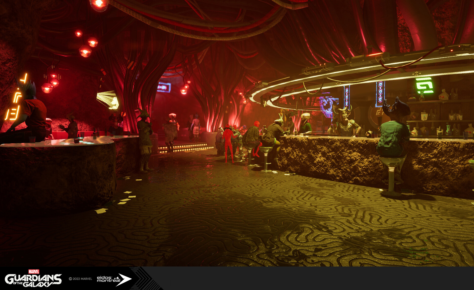 Rainer Ricq - Marvel's Guardians of the Galaxy - Knowhere - Mantlo's Bar