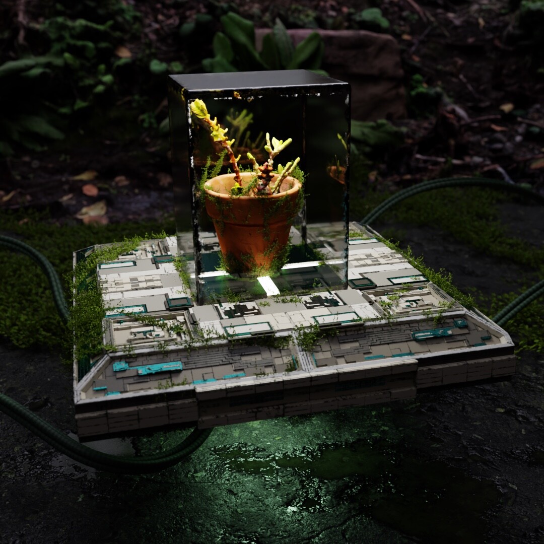 ArtStation - Technology Meets Nature