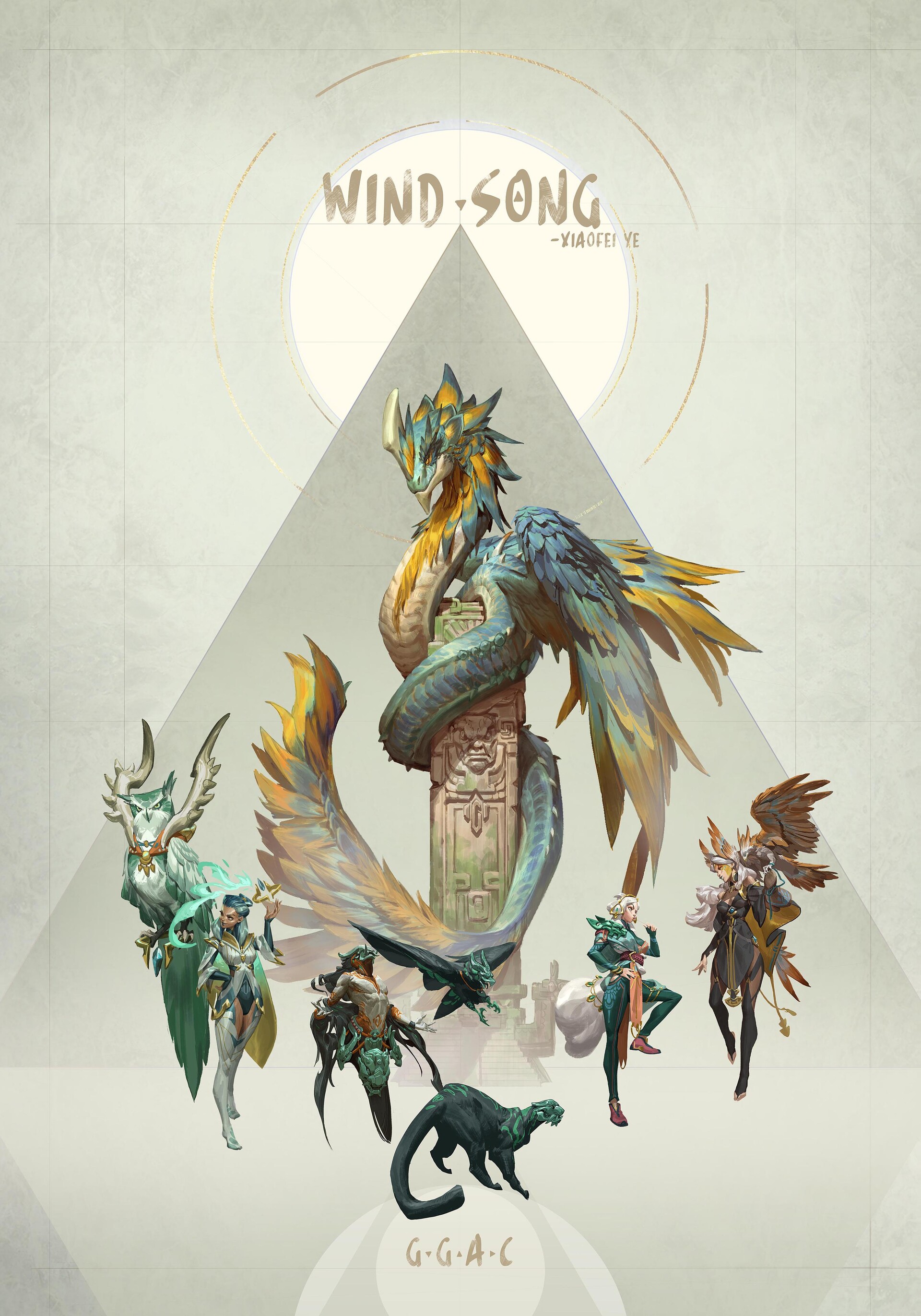 ArtStation - 风之诗Wind Song