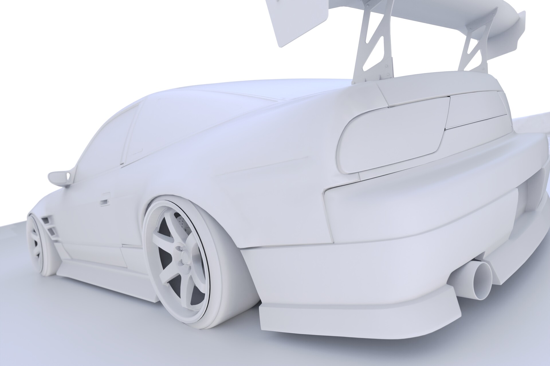 ArtStation - Nissan 180 SX