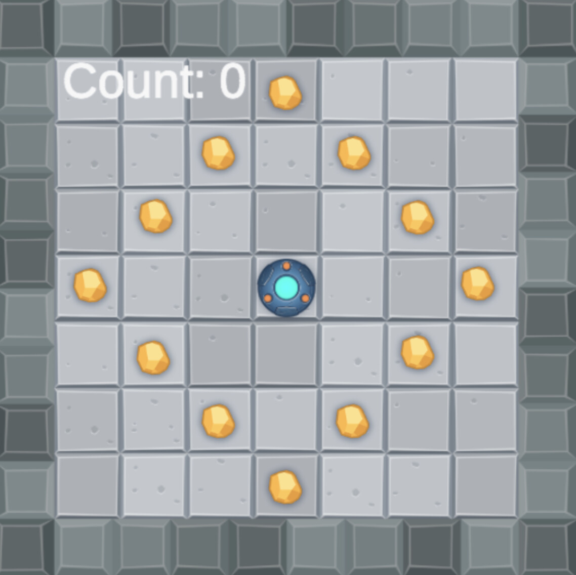ArtStation - 2D UFO mini game in Unity