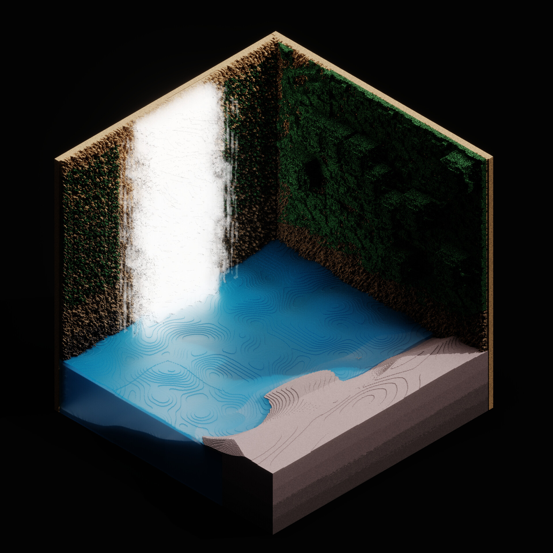 ArtStation - Waterfall