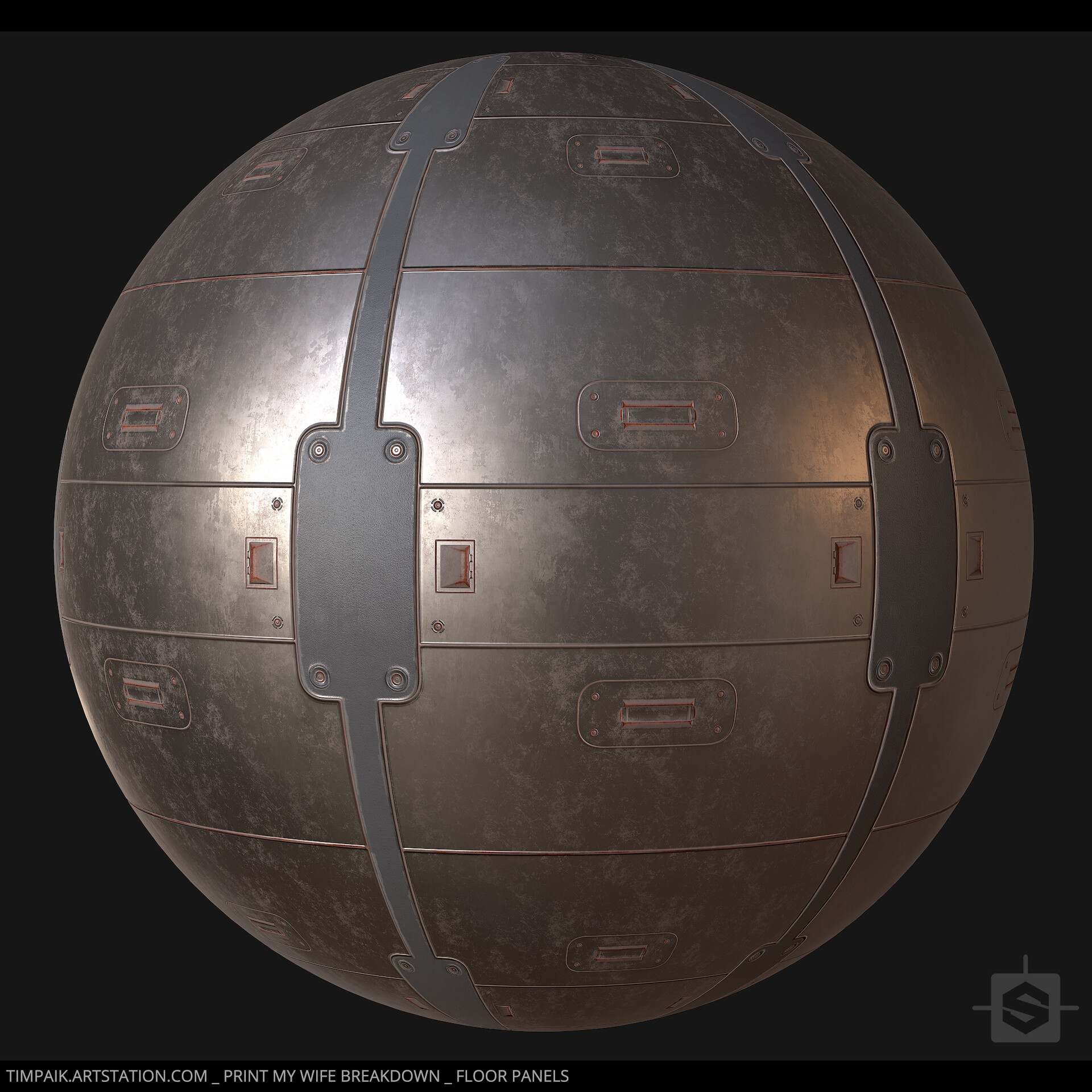 Tim Paik - [Material] Print my wife - Floor Panel