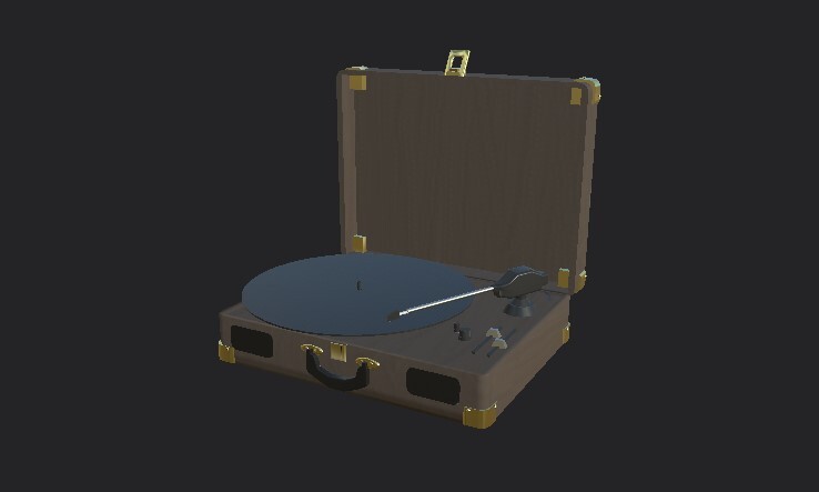ArtStation - Record Player ##My3DJourney4