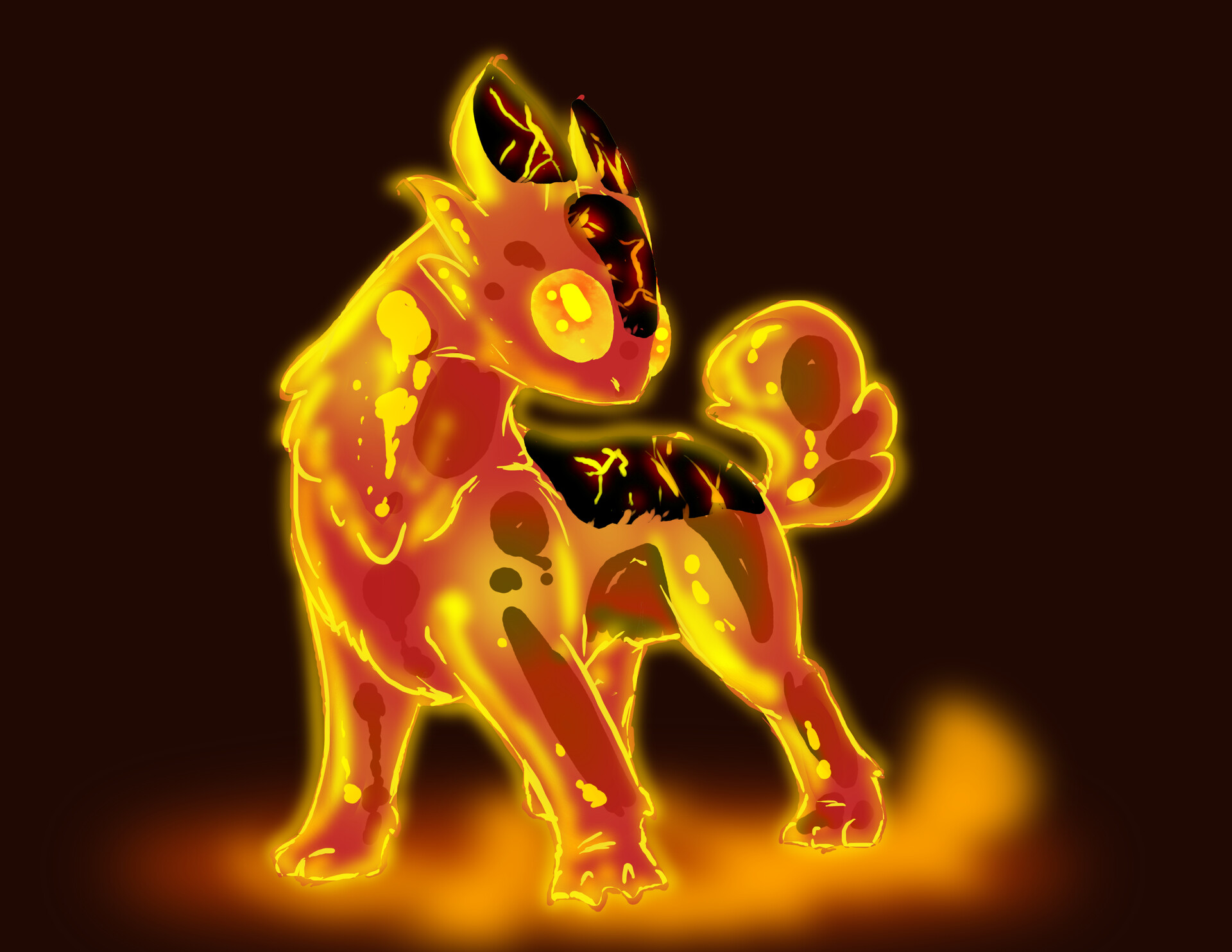 ArtStation - Lava Creature