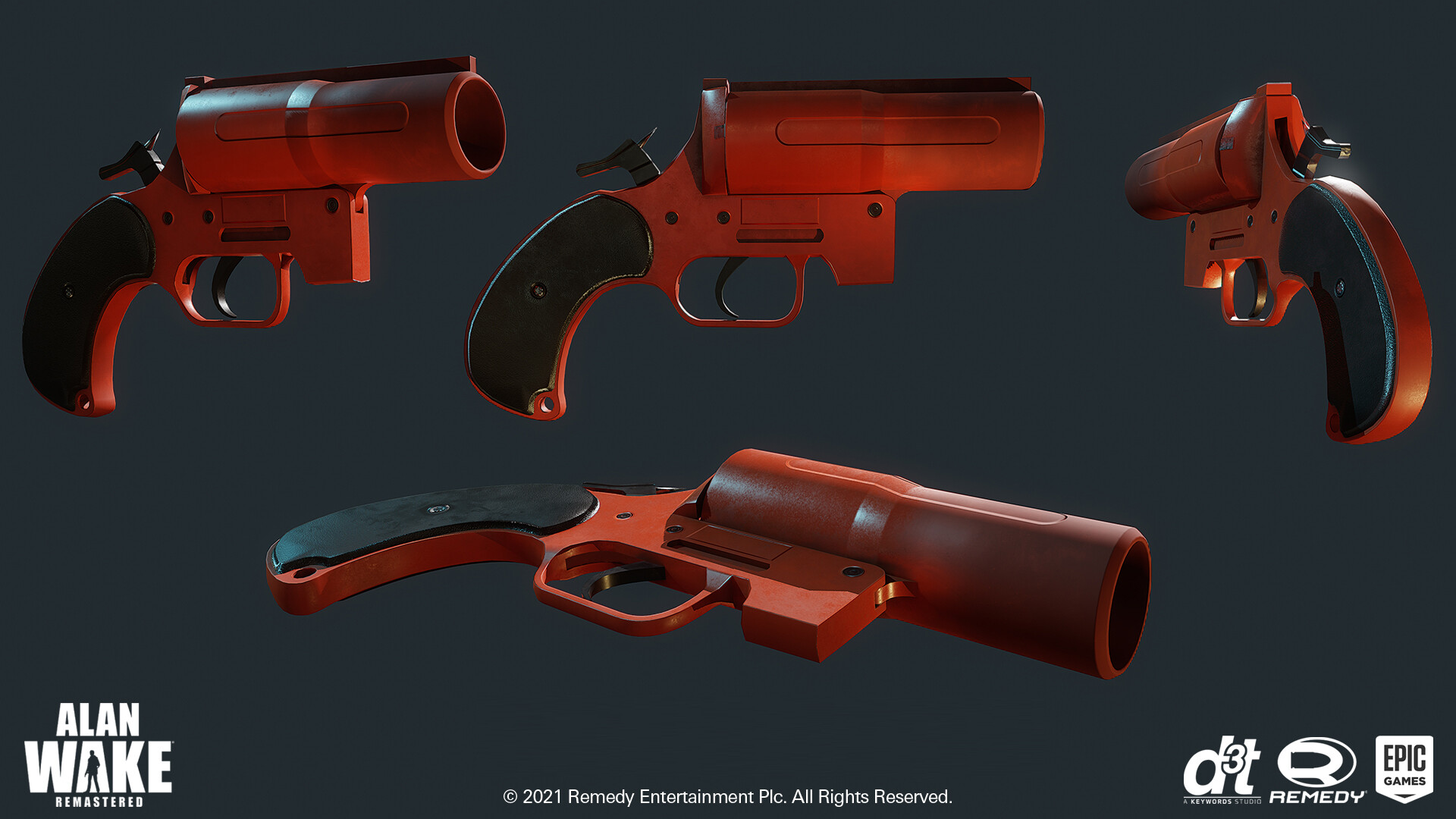 d3t Ltd / Coconut Lizard - Alan Wake Remastered - Prop Art