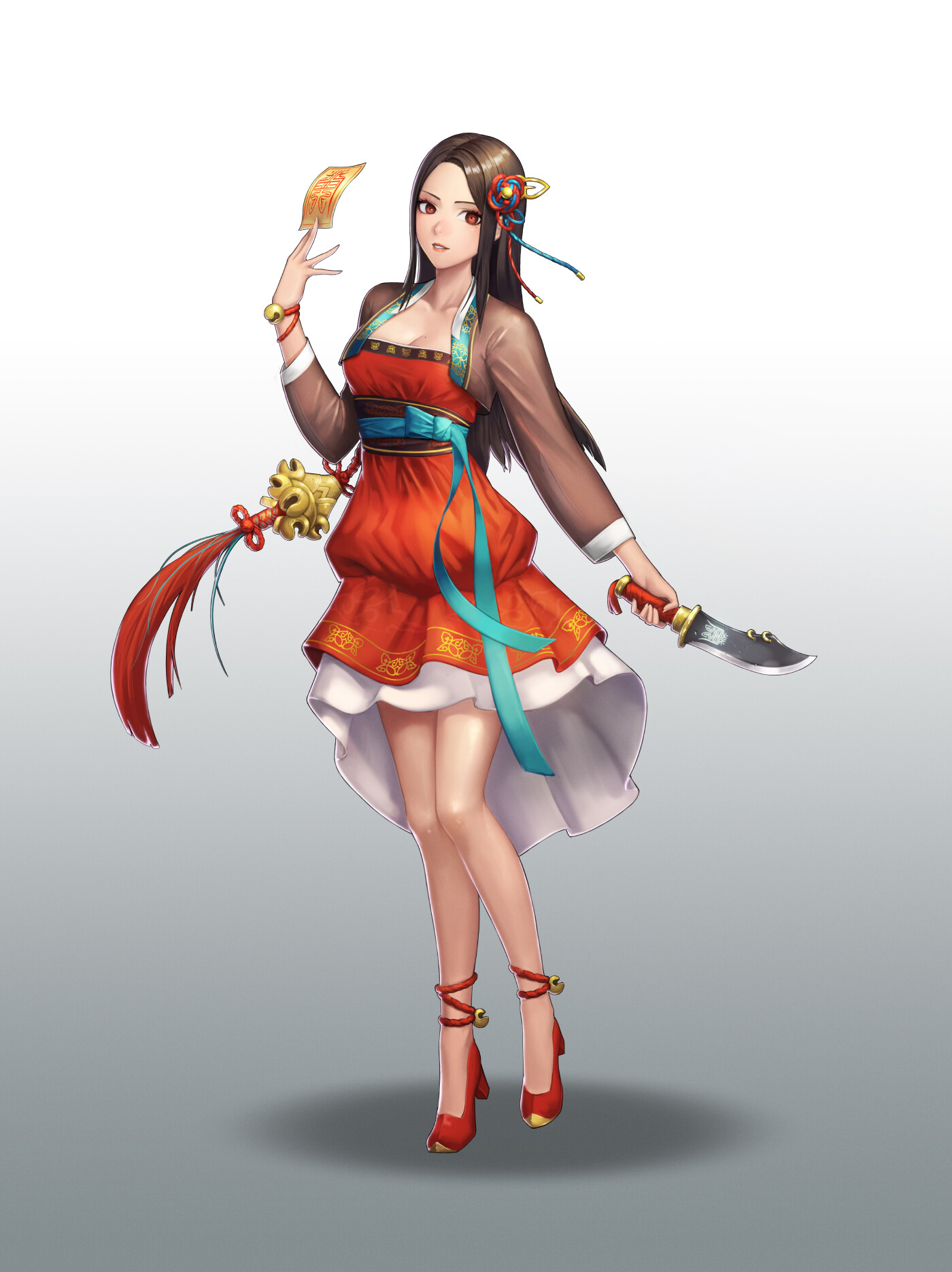 ArtStation - shaman (Mudang)