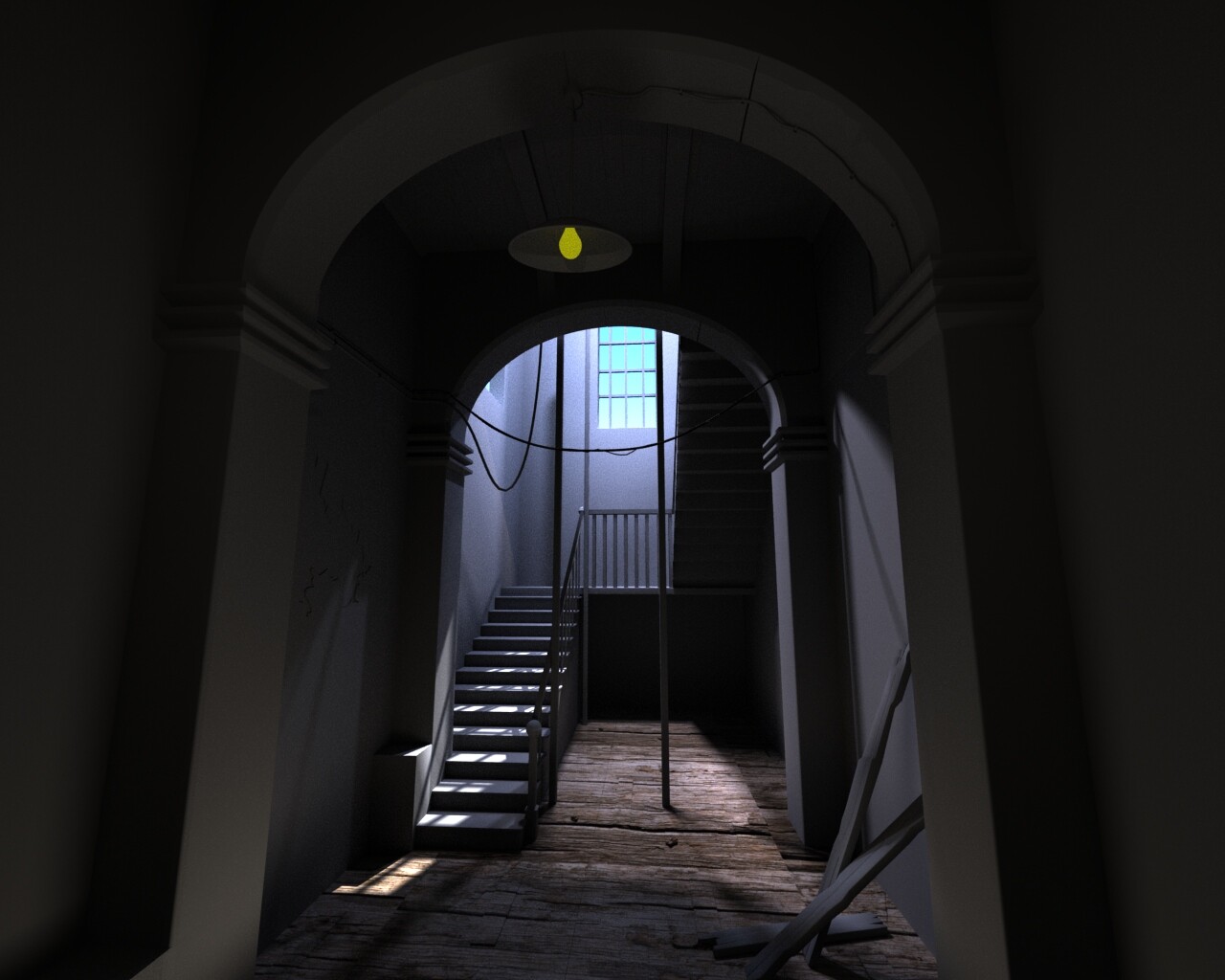 ArtStation - Render like some horror scence