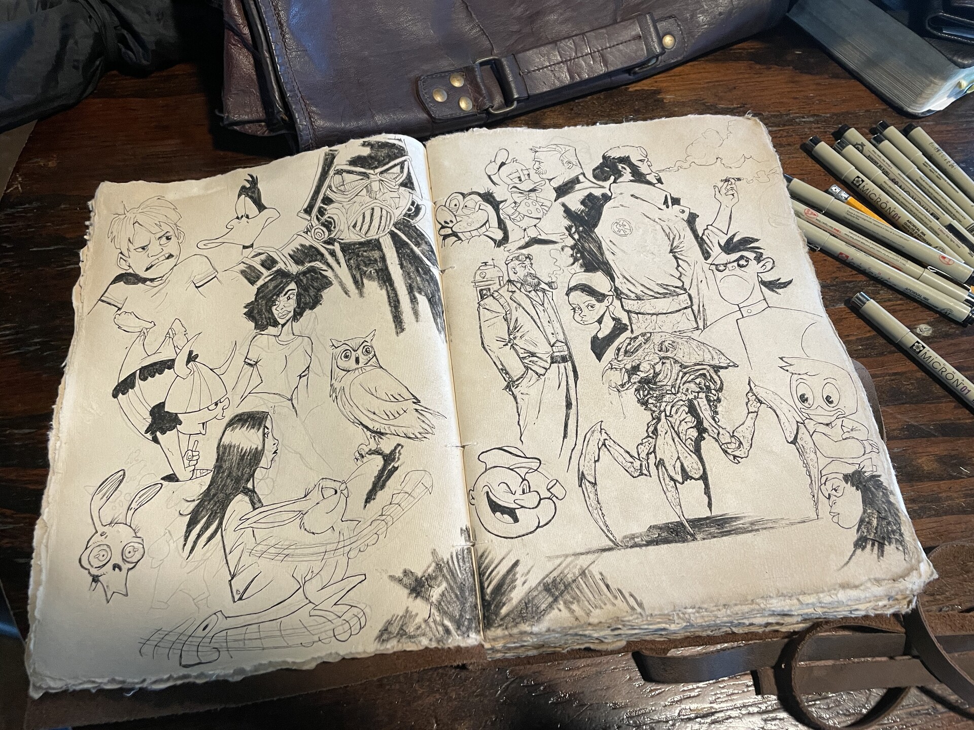 ArtStation - SKETCHBOOK - “EARLY MORNING WARM UPS”