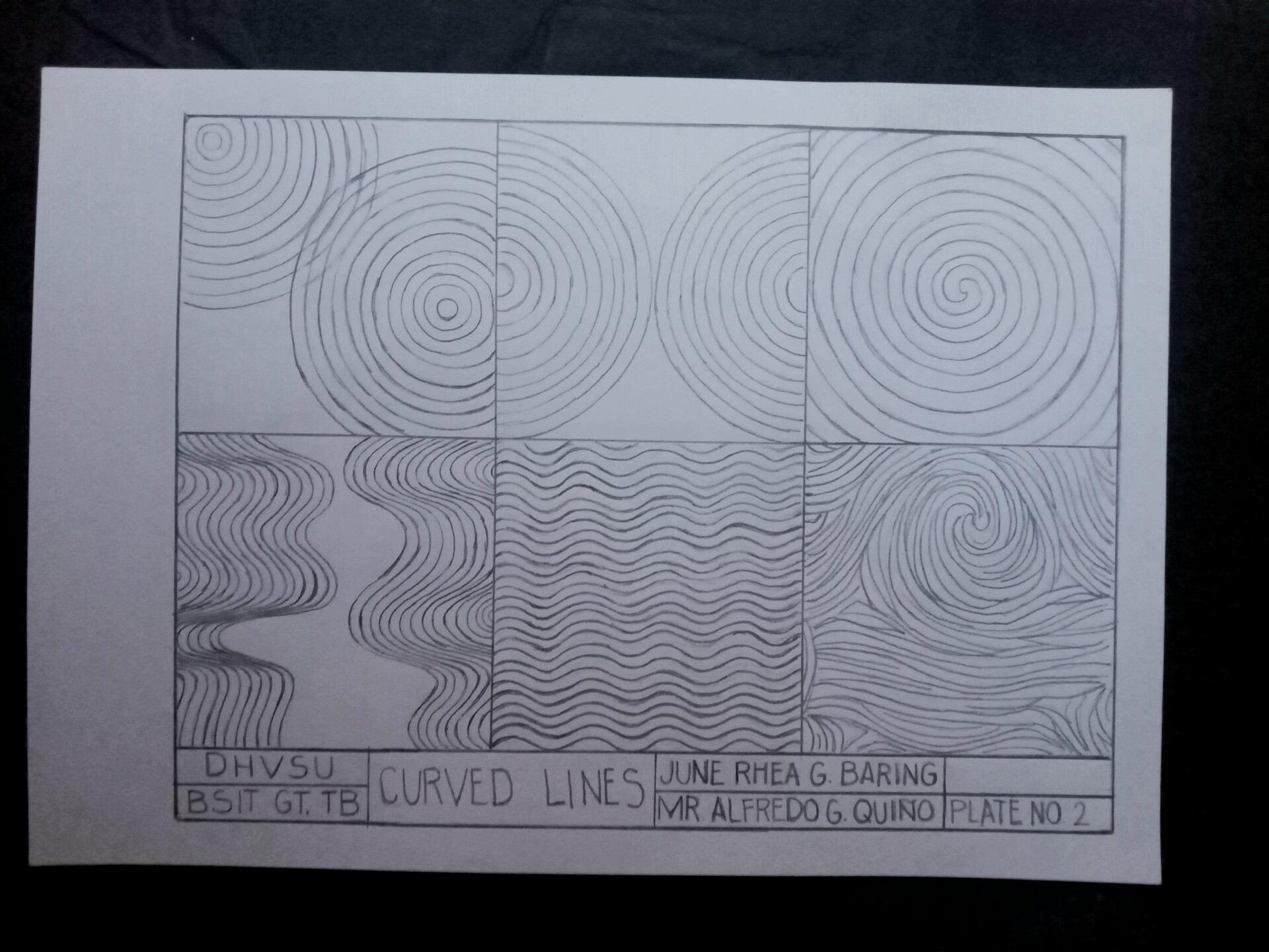 ArtStation - PLATE NO: 2 CURVED LINES