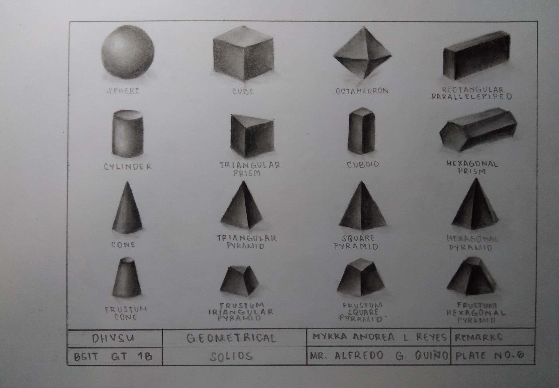 ArtStation - PLATE 6: GEOMETRICAL SOLID