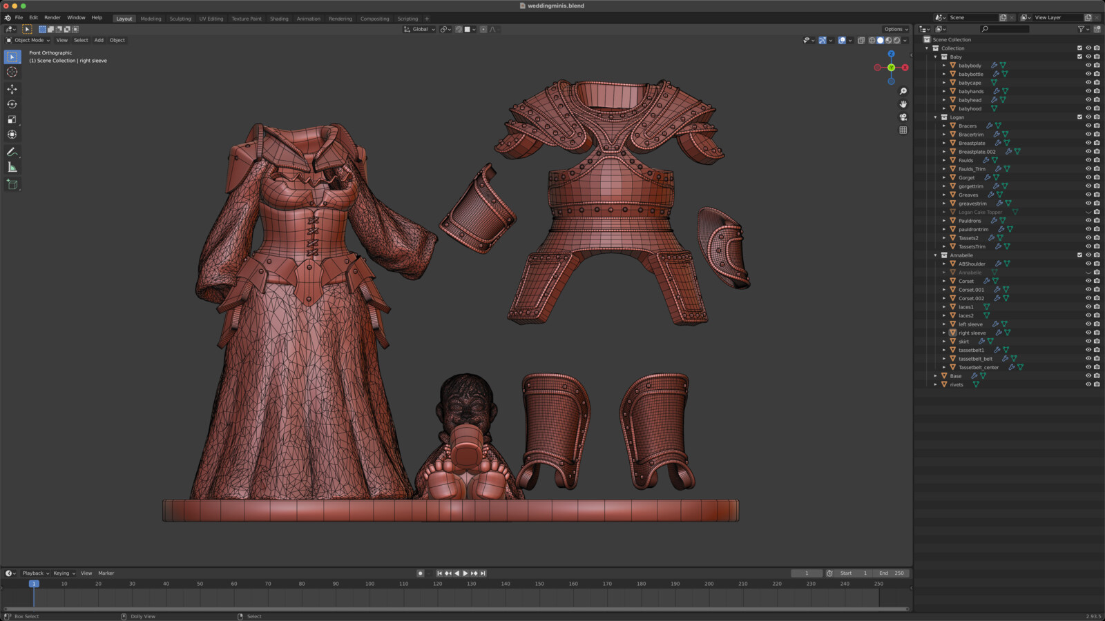 Logan Eaton - 3D Print: Custom Heroforge Cake Topper