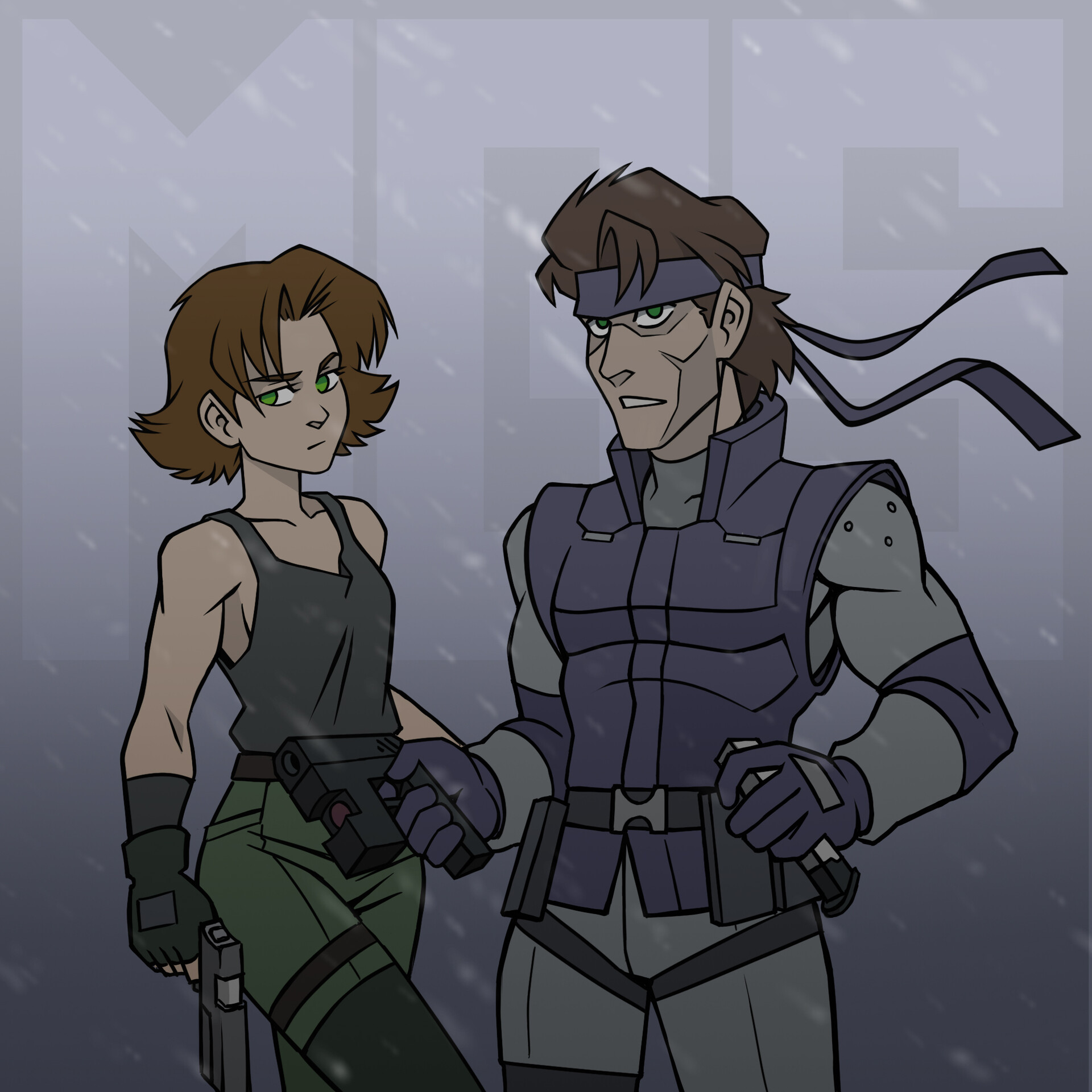 ArtStation - Metal Gear Solid