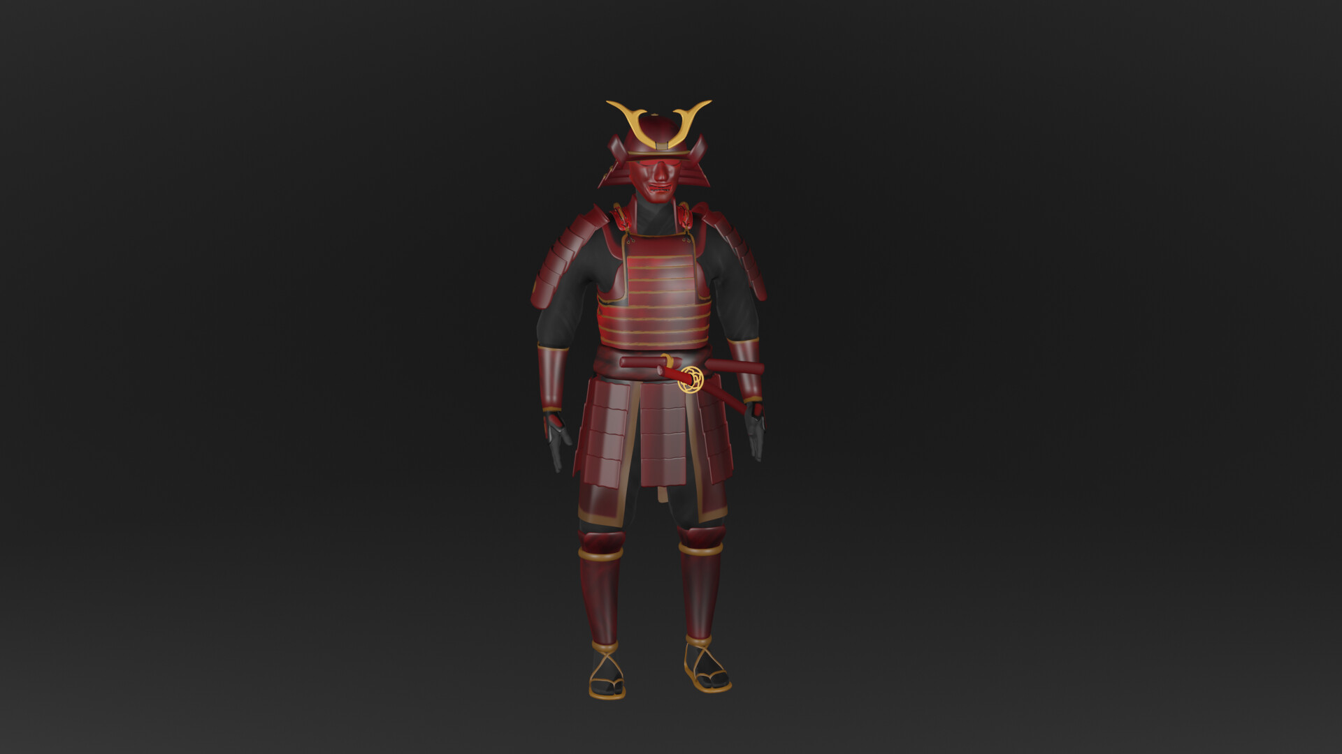 ArtStation - Red Warrior