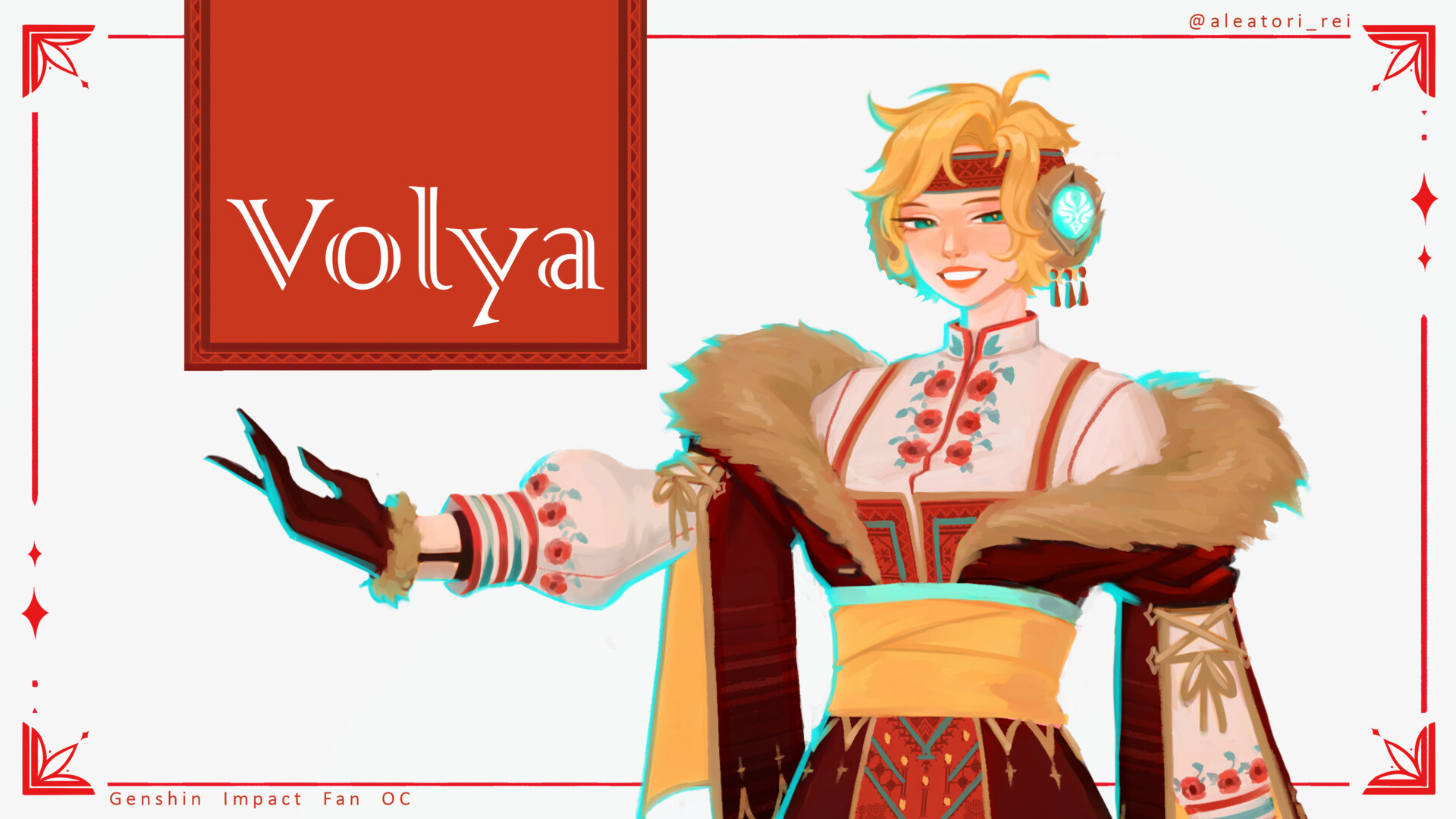ArtStation - Volya [Genshin Impact Fan OC]