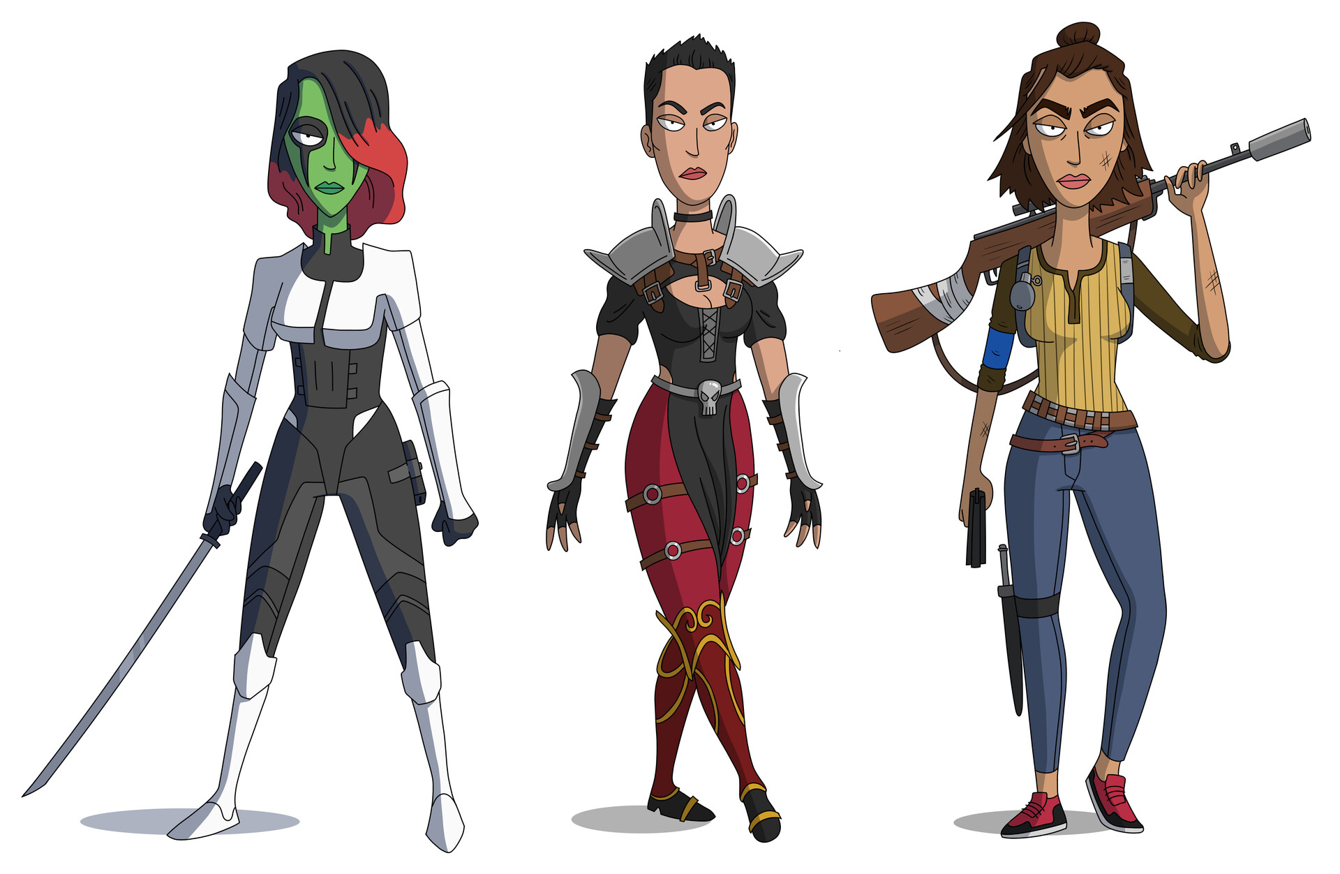 ArtStation - Badass Women!