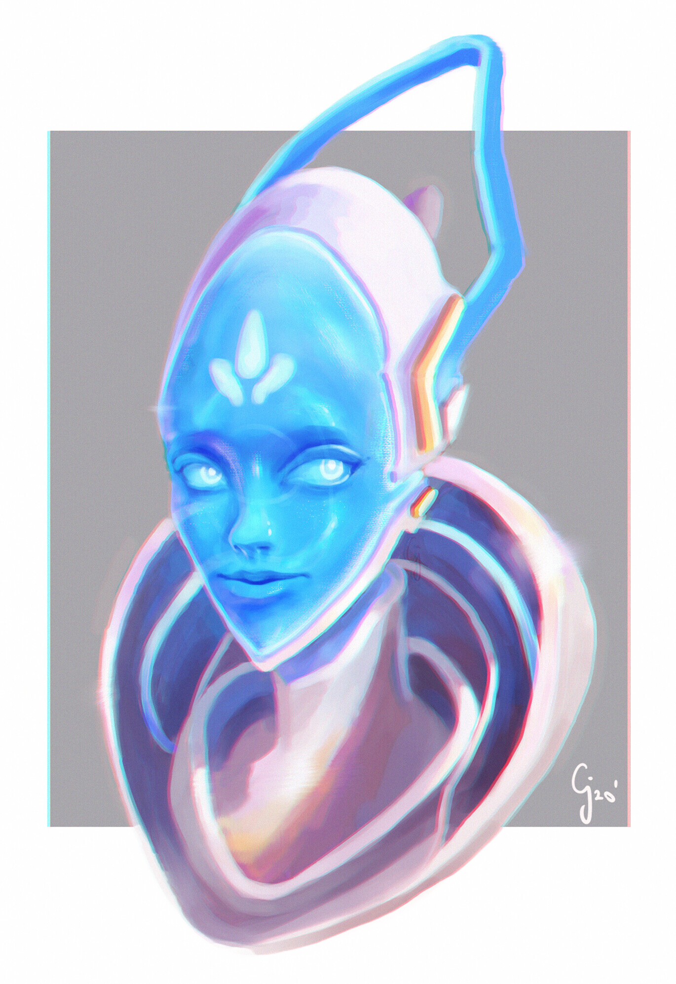 ArtStation - ECHO || Overwatch fanart